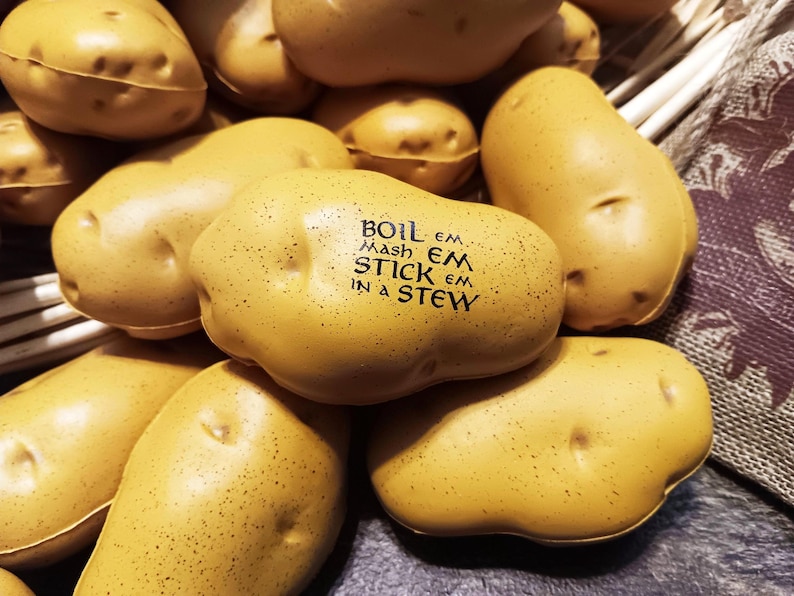 Emotional Support Potato Stress Ball Squishy Satisfying Fidget for Hand ...