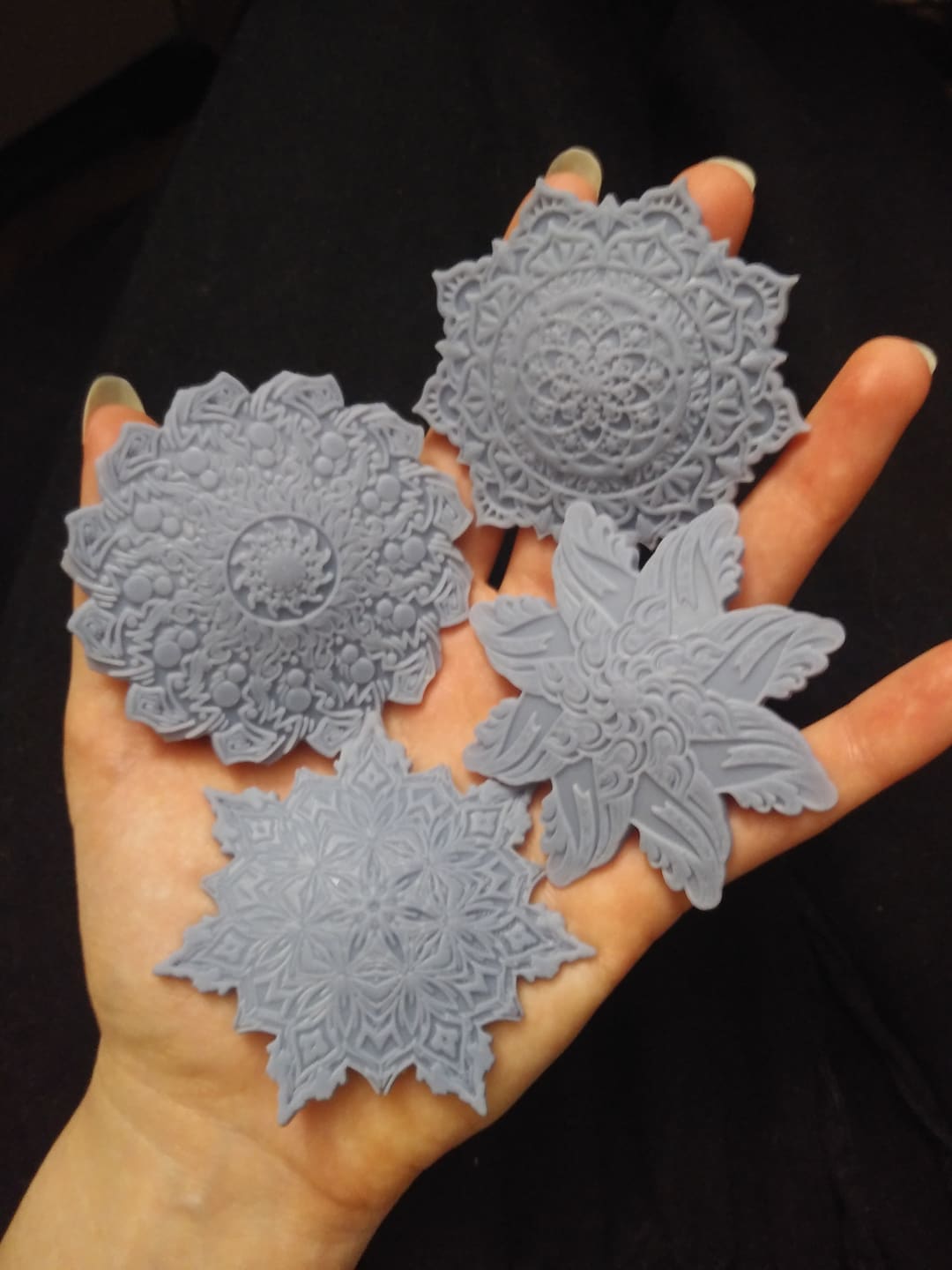 Mandala 3D Print File STL 4 Designs - Beautiful Sacred Geometry for ...