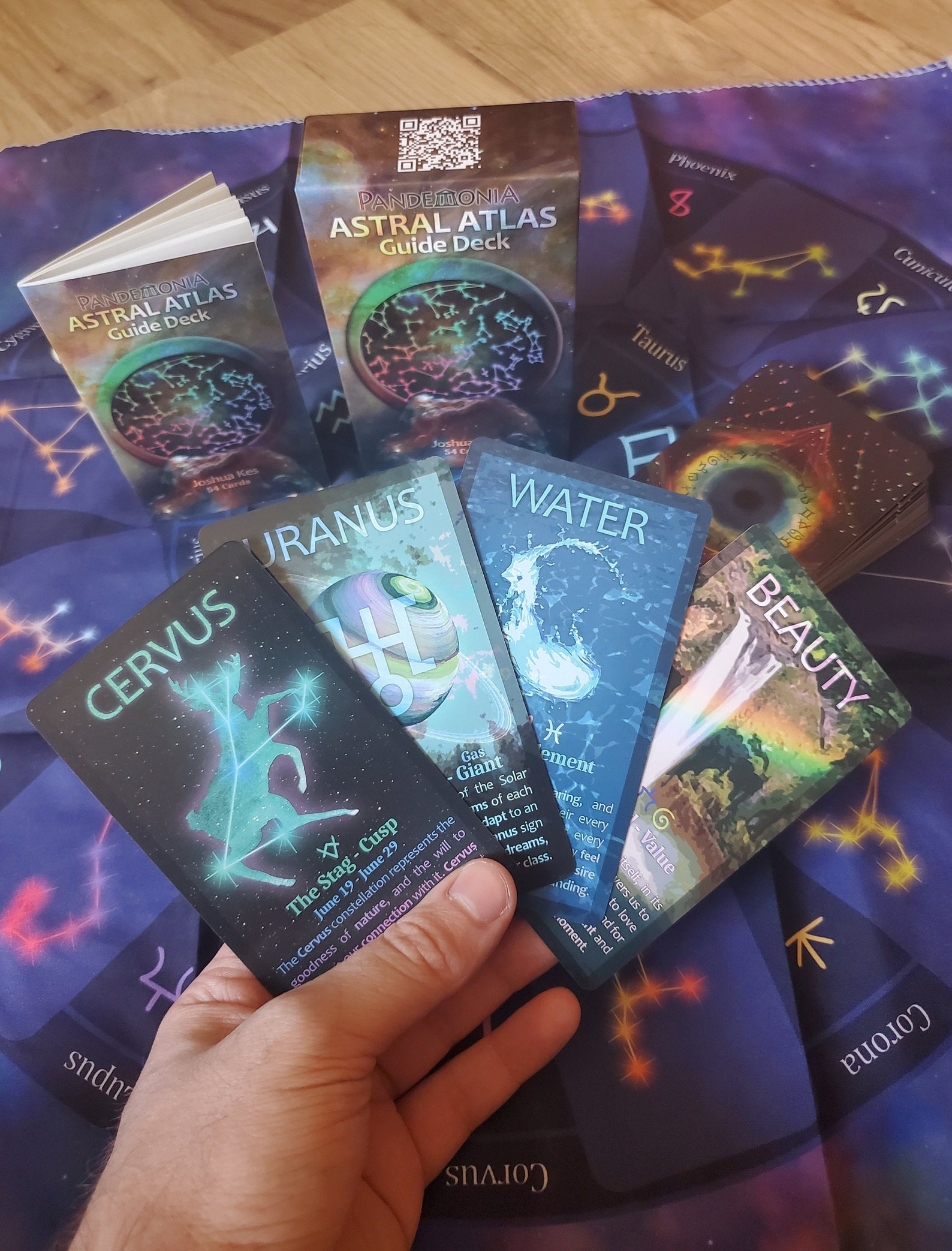 Astrology COMBO = Astral Atlas + Stellar Fable + Zodiac Tarot Cloth ...