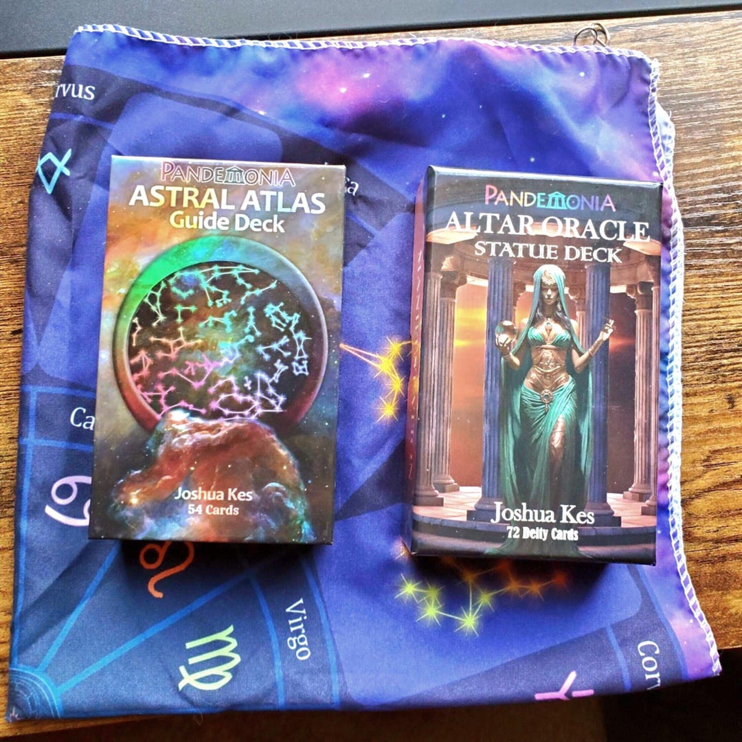 Mythology COMBO = Altar Oracle + Astral Atlas | Astrology Cards ...