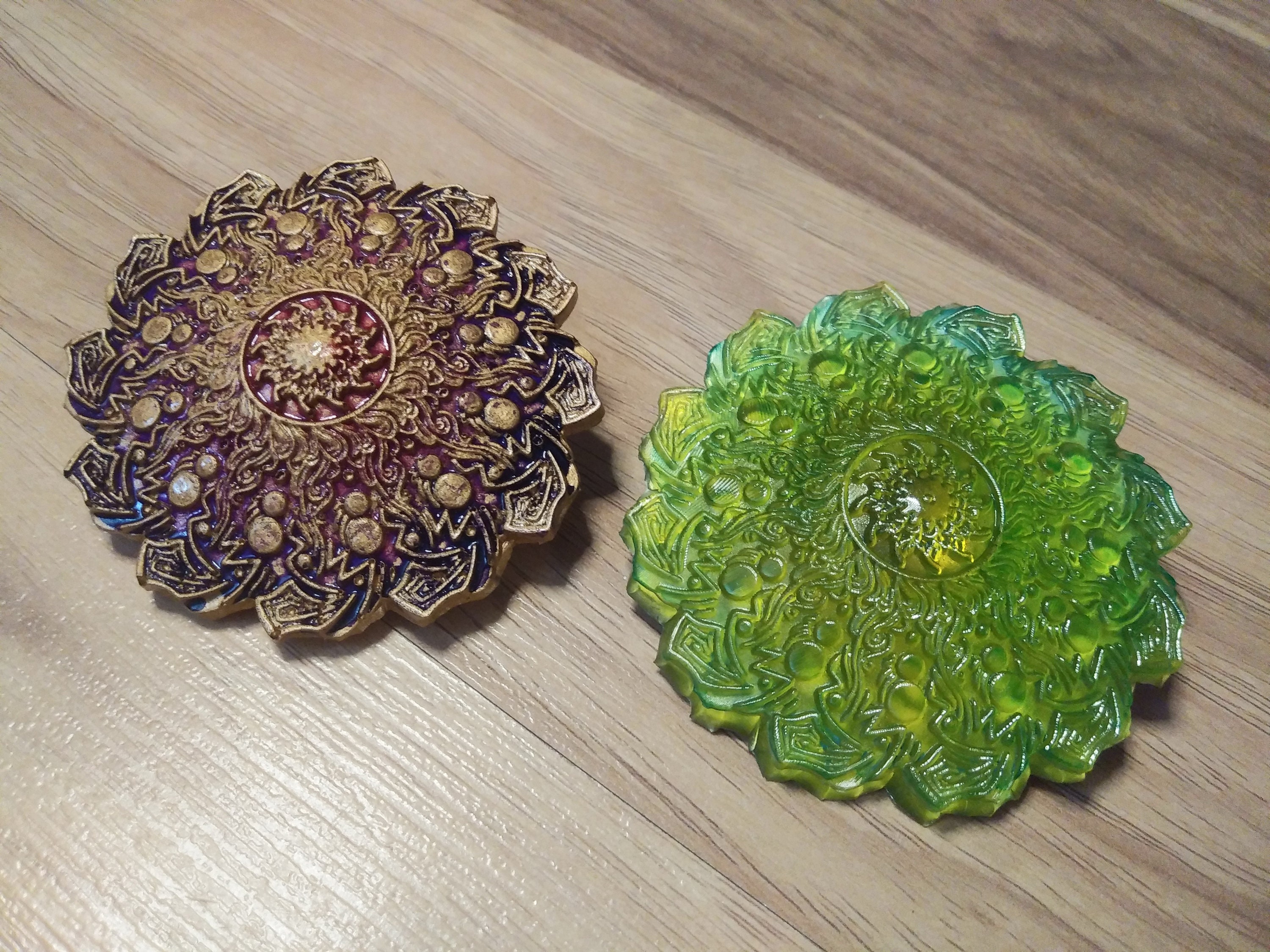 Mandala 3D Print File STL 4 Designs - Beautiful Sacred Geometry for ...