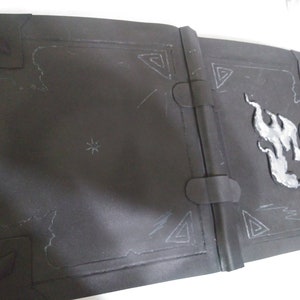 DIY Spellbook Project | Craft Magic Tome of Fire From a 3 Ring Binder ...