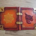 DIY Spellbook Project | Craft Magic Tome of Fire From a 3 Ring Binder ...