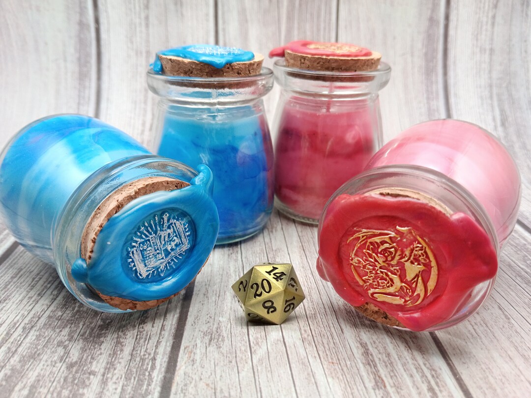 Health Mana Dungeons & Dragons Dnd Magic Potion Candles Fantasy RPG ...