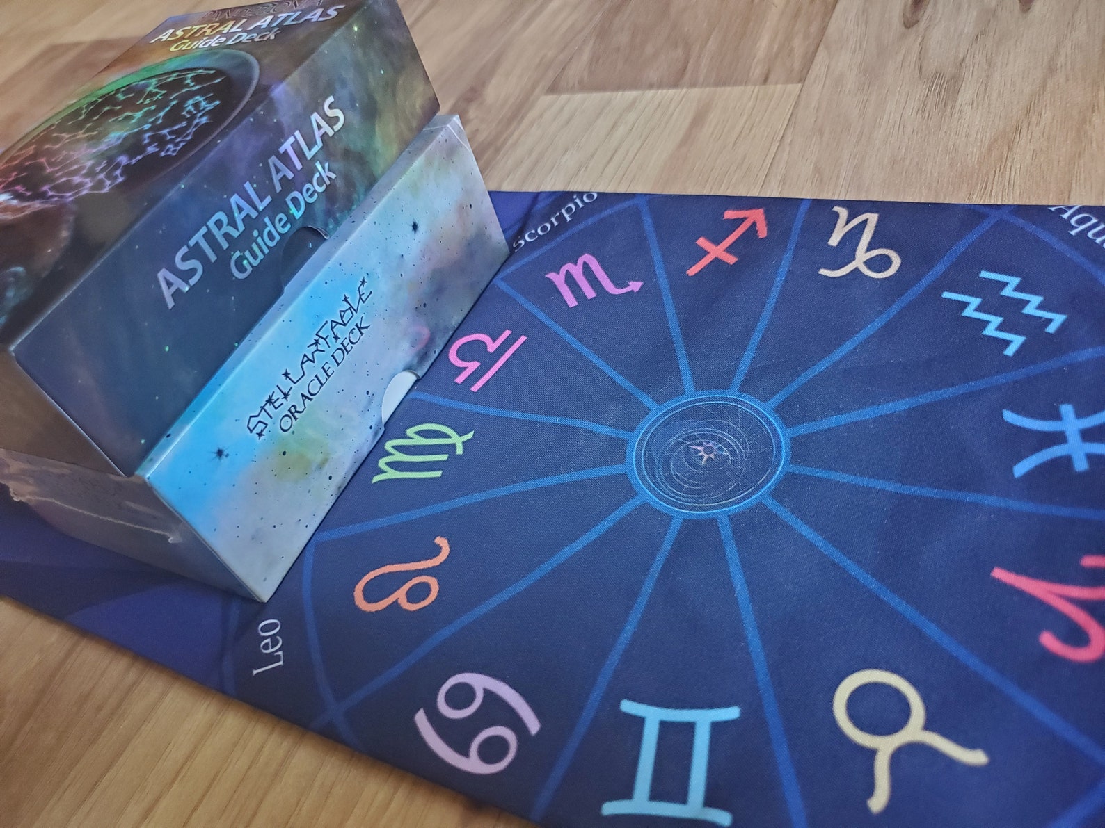 Astrology COMBO = Astral Atlas + Stellar Fable + Zodiac Tarot Cloth ...