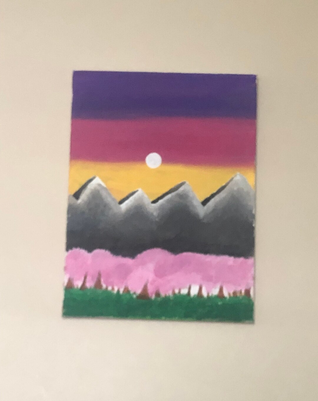 Cherry Blossom Tree Line - Etsy