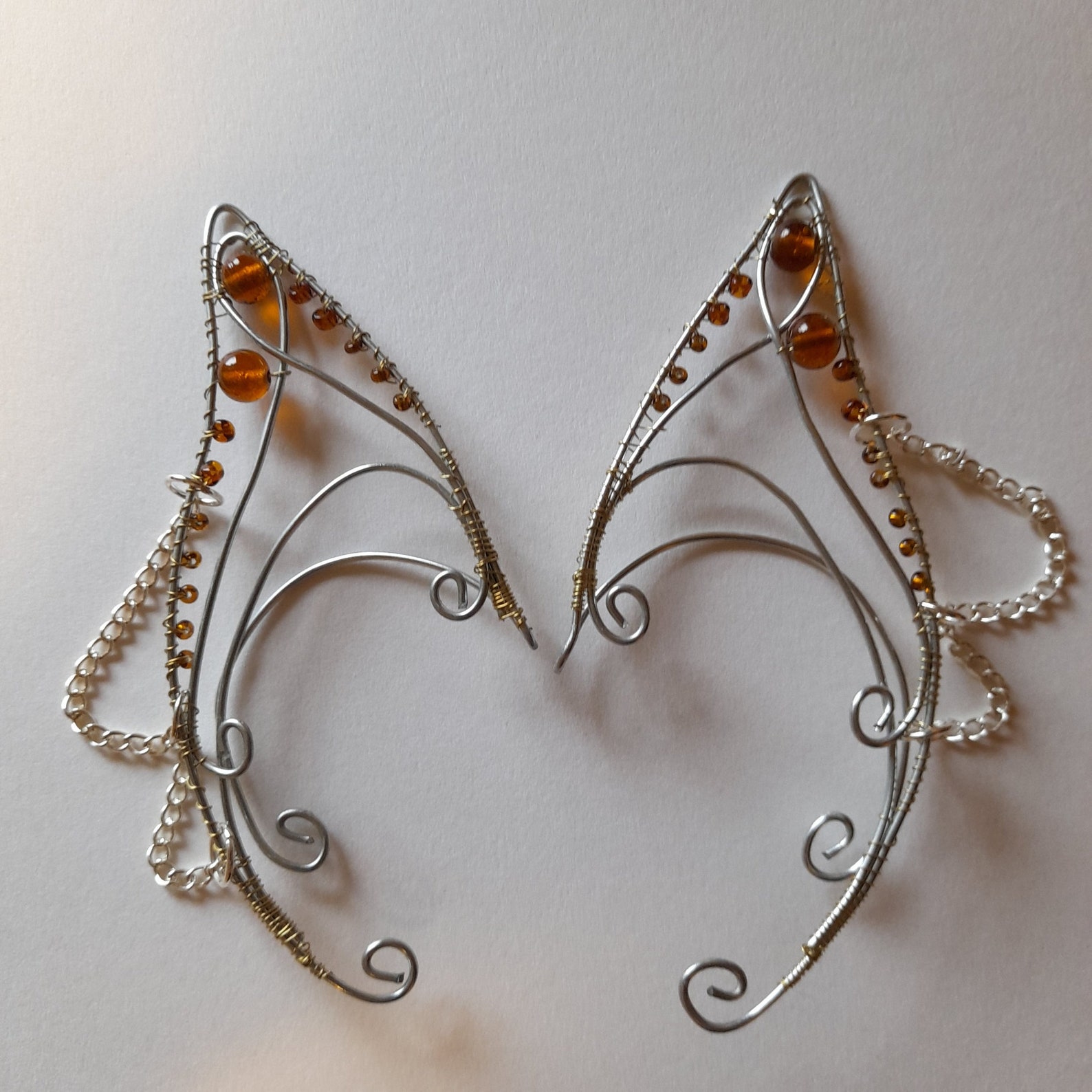 Elf Ear Cuff, Wire Wrap Ear Cuff, Fairy, Elven, Goblin Ears - Etsy