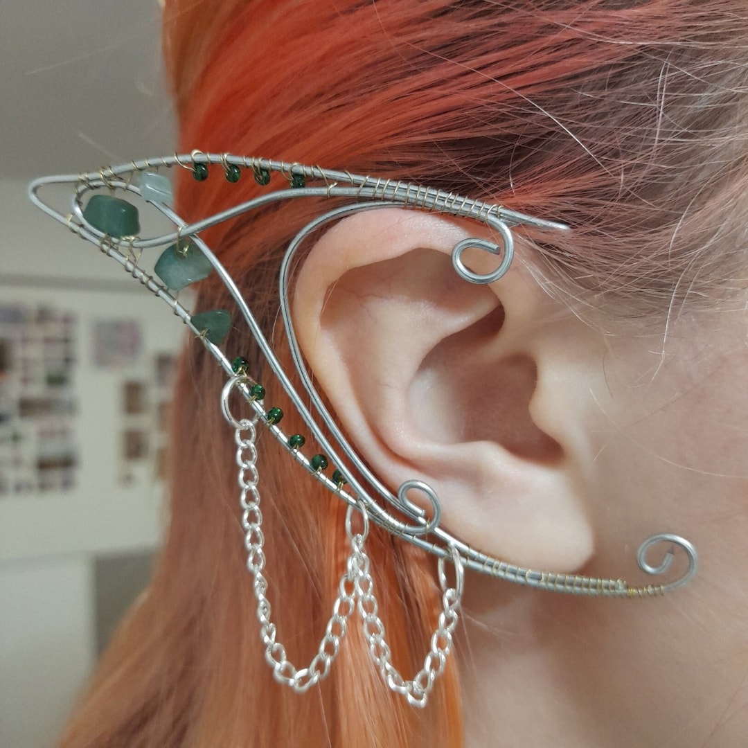 Elf Ear Cuff, Wire Wrap Ear Cuff, Fairy, Elven, Goblin Ears - Etsy