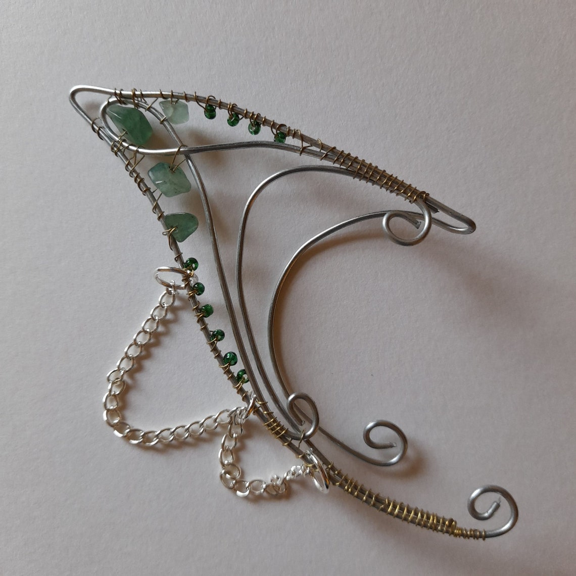 Elf Ear Cuff, Wire Wrap Ear Cuff, Fairy, Elven, Goblin Ears - Etsy