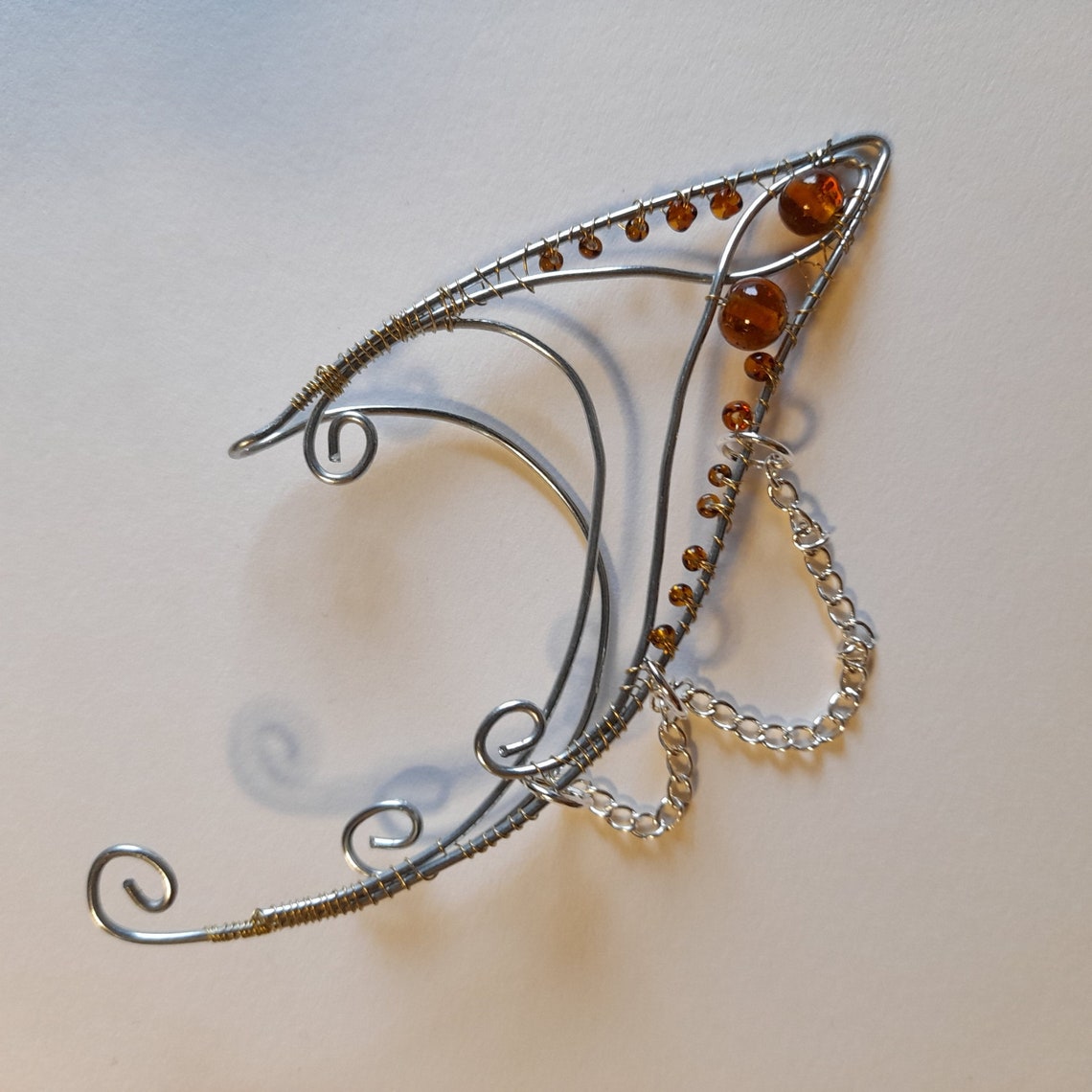 Elf Ear Cuff, Wire Wrap Ear Cuff, Fairy, Elven, Goblin Ears - Etsy