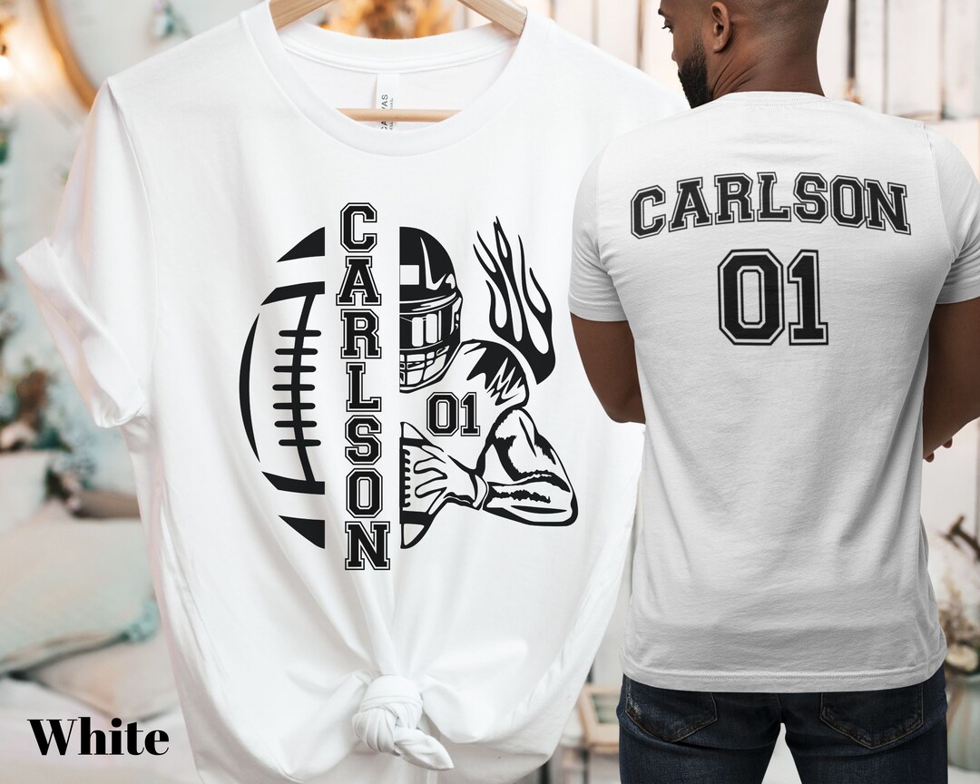 Customized Football Shirt Your Name Football Football - Etsy
