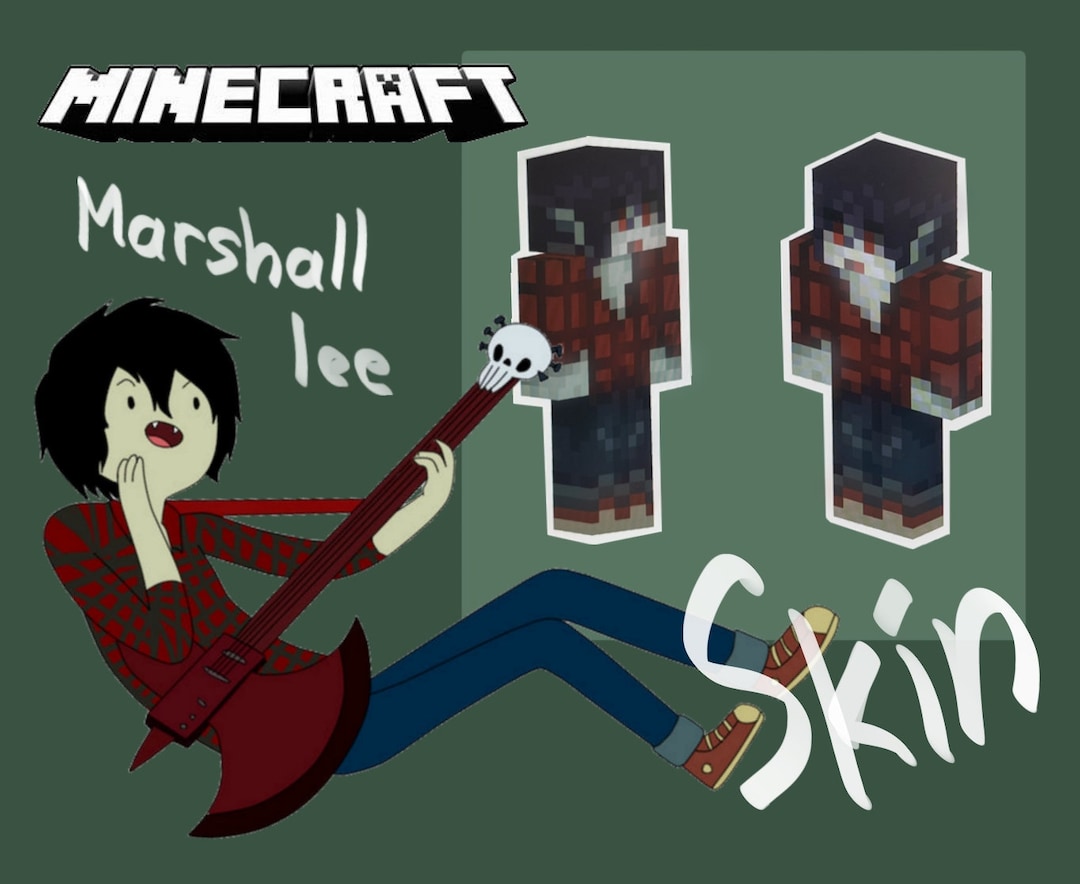 Marshall Lee Minecraft SKIN - Etsy