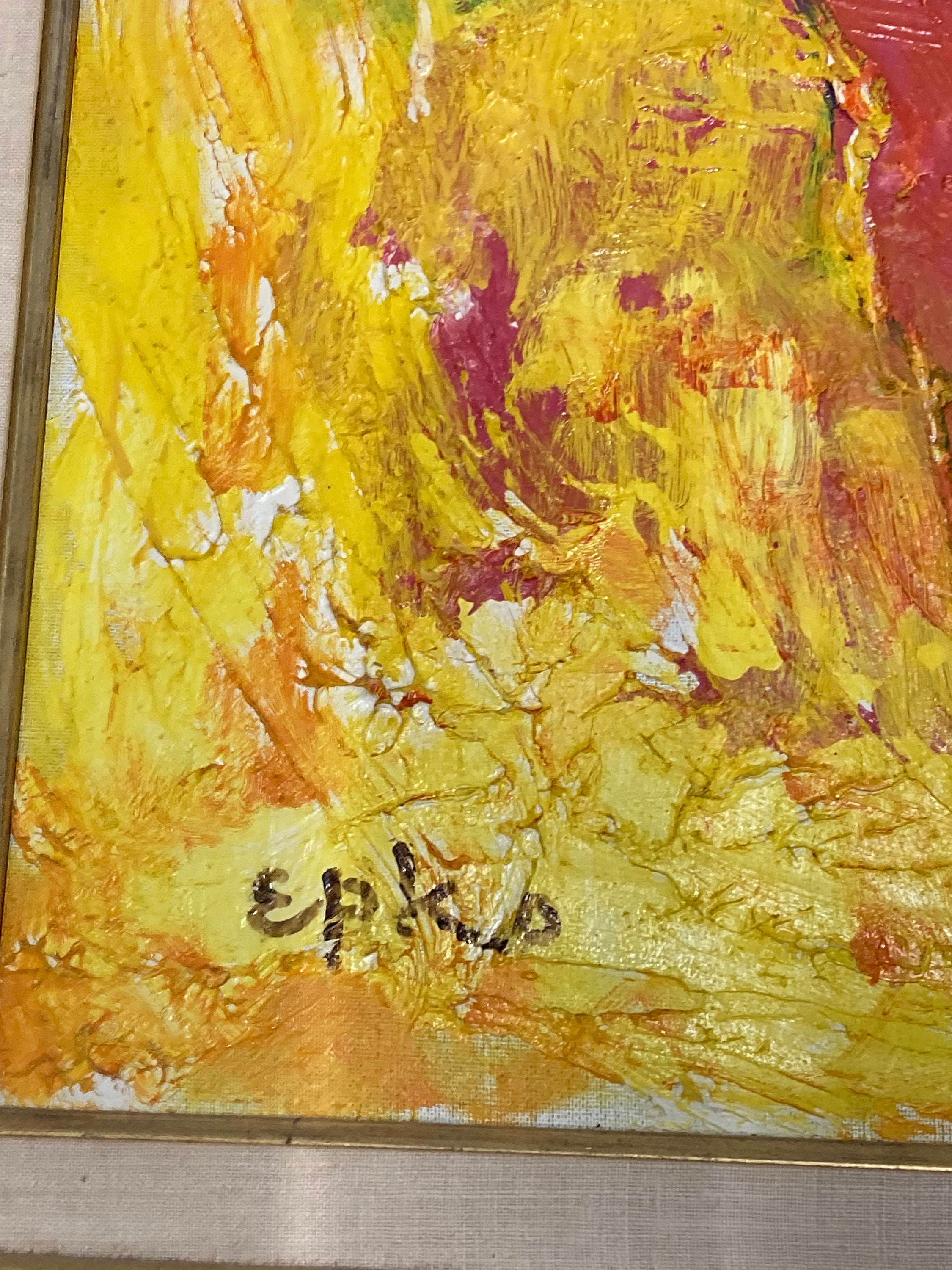 Willering Epko Expressionist Oil Painting “horse Racing” - Etsy