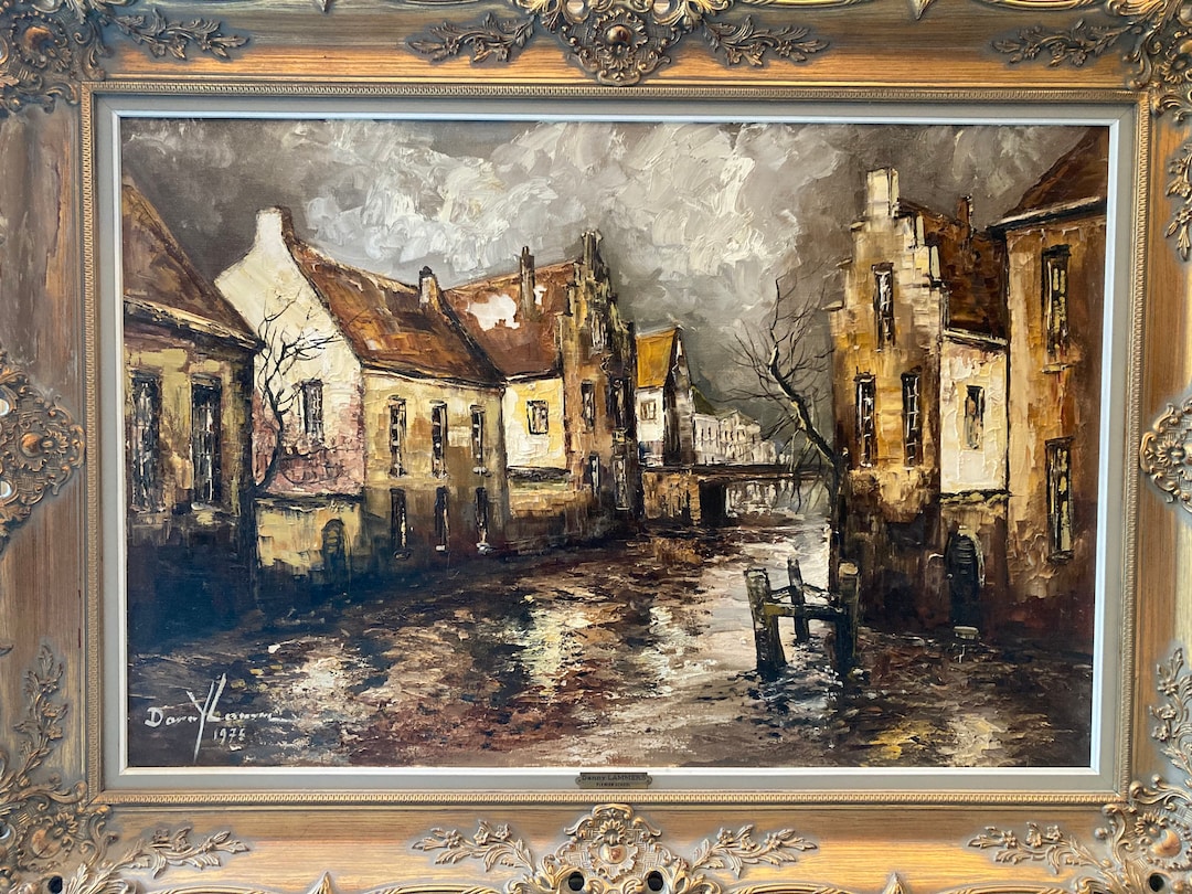 Danny Lammers Original Oil Painting “flemish School” on Canvas - Etsy