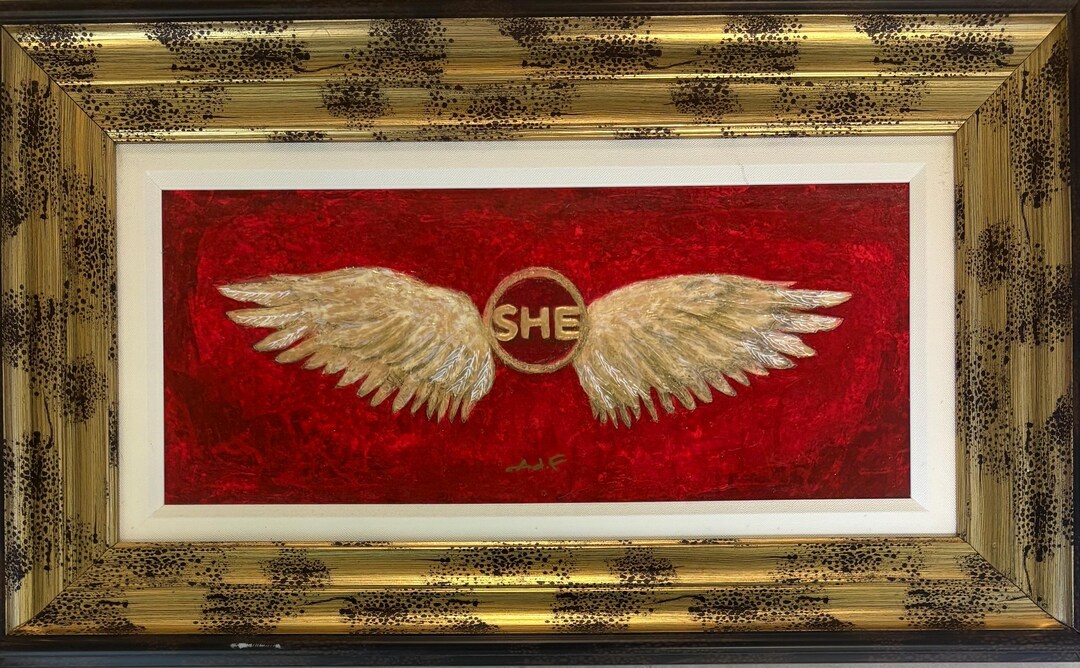 Autumn De Forest “she”giclee in Color W/ Hand-embellished - Etsy