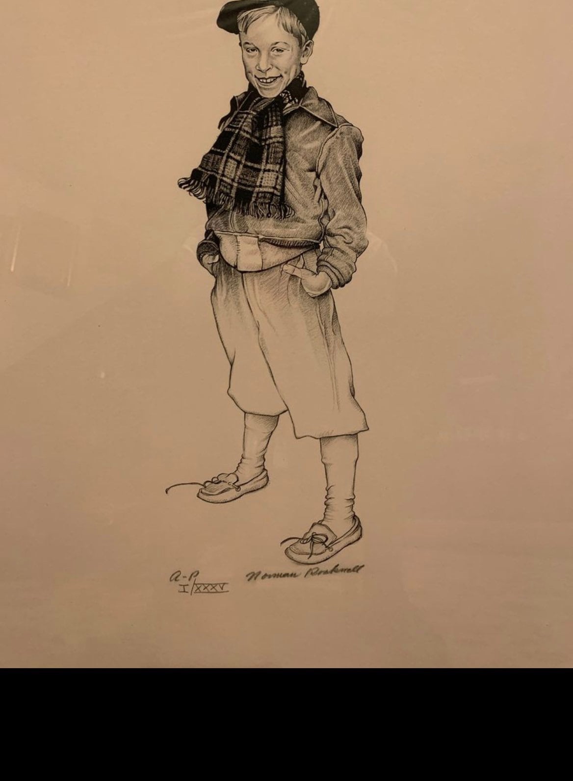 Norman Rockwell Lithograph “jarvis Rockwell” Signed and Numbered - Etsy