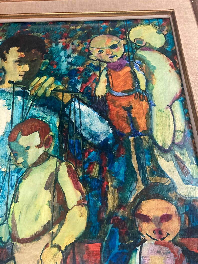 Donald Purdy Original Oil Painting on Board Unique - Etsy