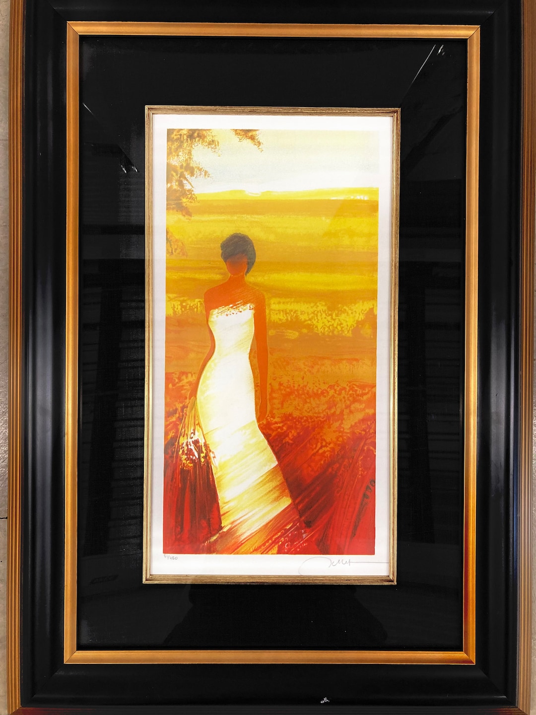 Emile Bellet Lithograph Signed and Numbered “dans Les Bles” - Etsy