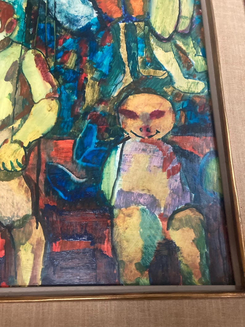 Donald Purdy Original Oil Painting on Board Unique - Etsy