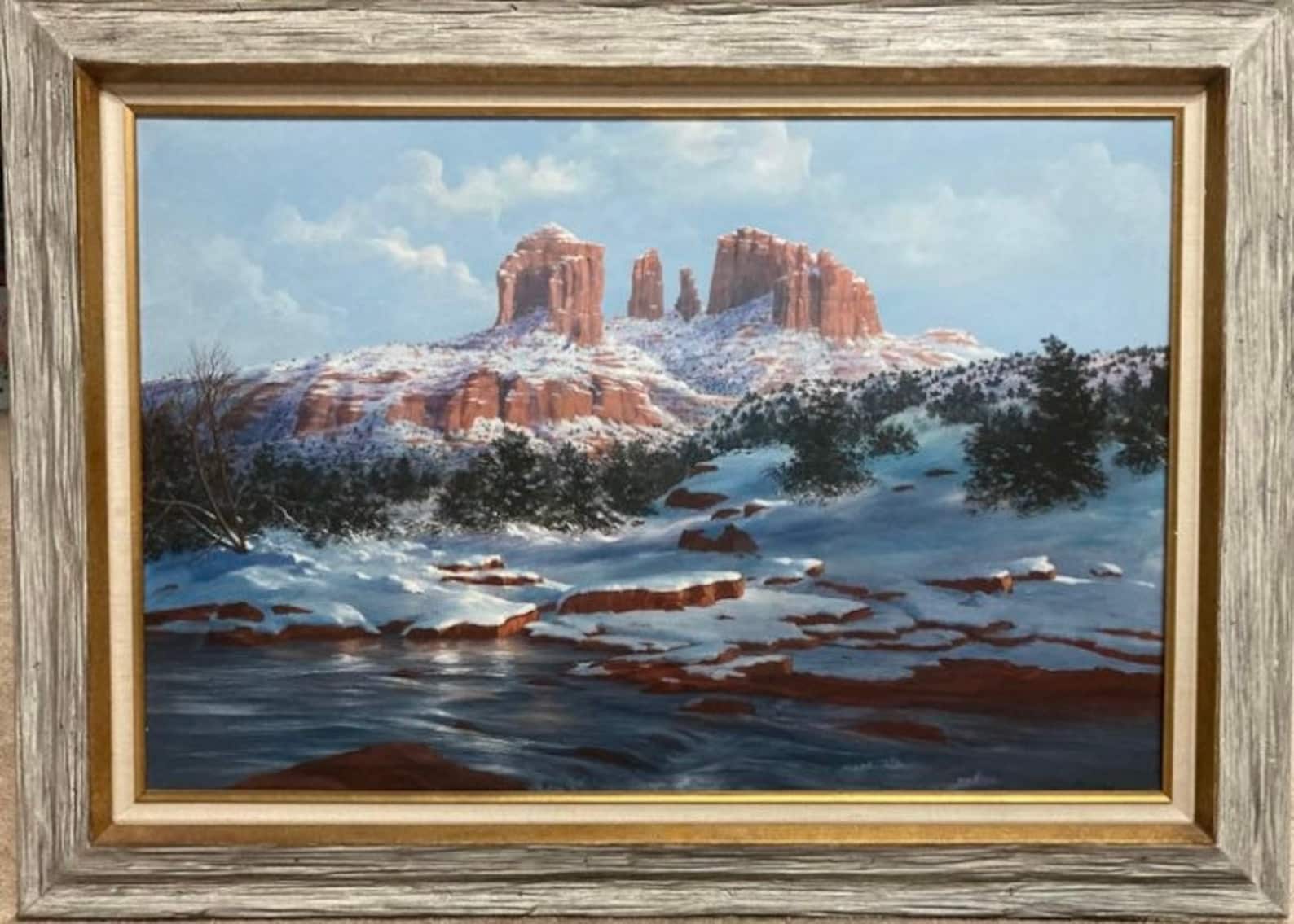 Ann Mcleod Original Oil Canvas “canyon” - Etsy