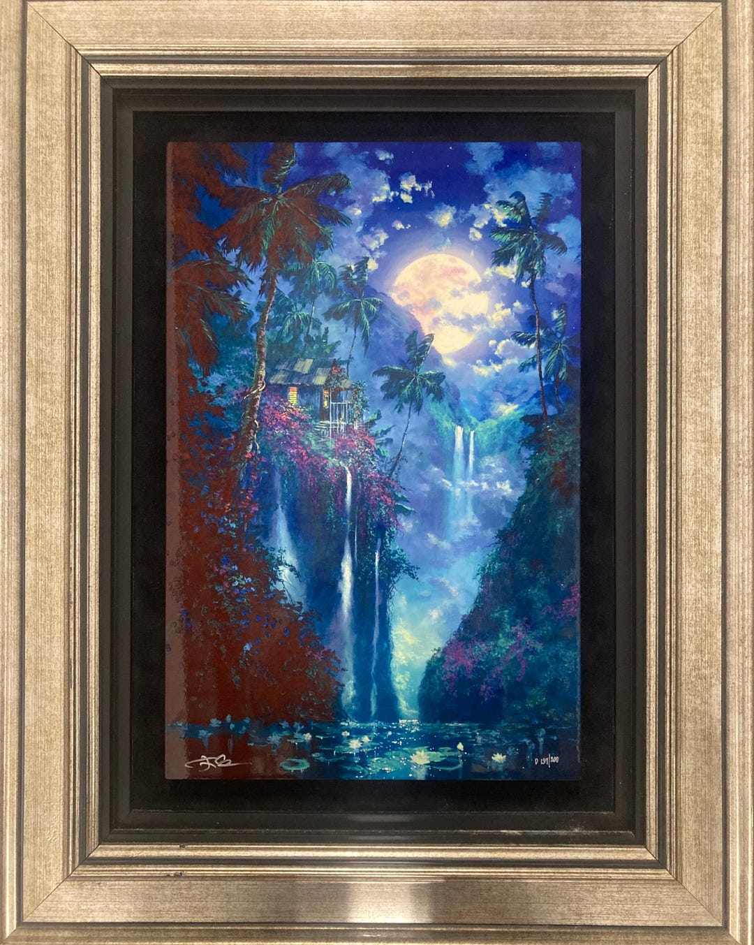 James Coleman. Caldograph on Wood With Hand Embellishment “aloha Dreams ...