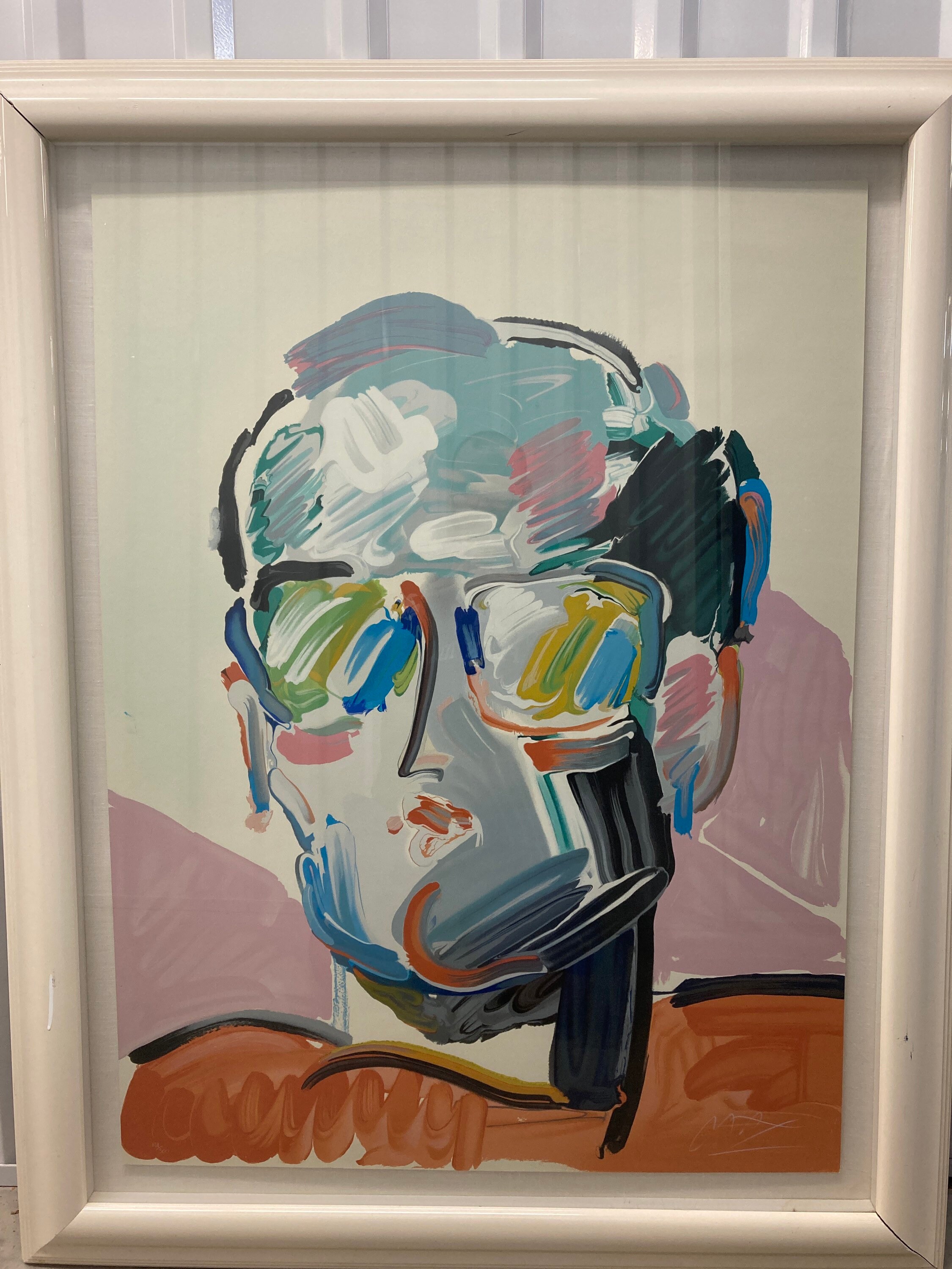 Peter Max Signed and Numbered Lithograph “ Neo Man” - Etsy