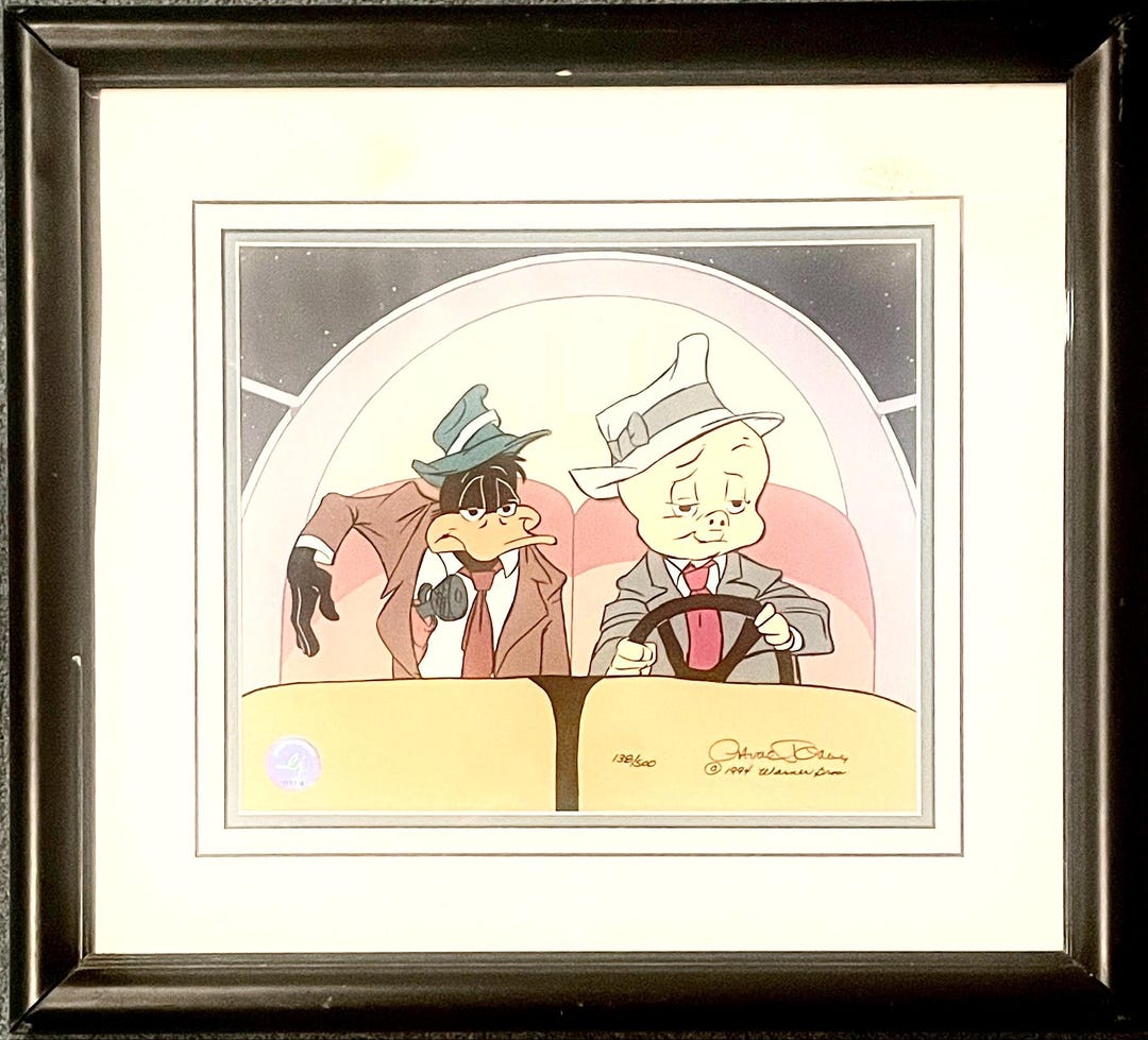 Chuck Jones Original Cel Warner Brothers Rocket Squad (with Daffy and ...