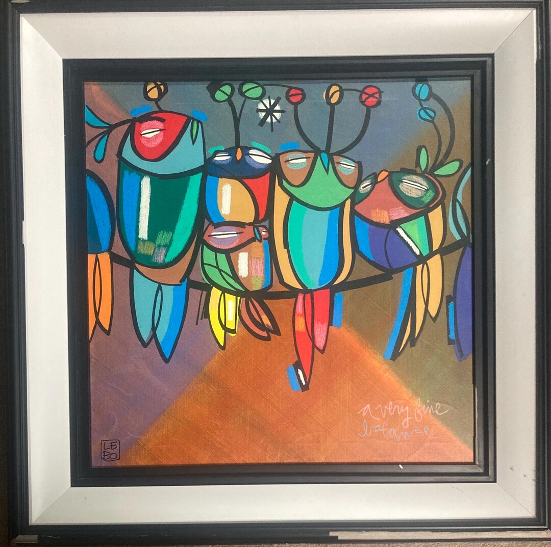 Le Batard, David (as Lebo), “ A Very Fine Balance” Giclee - Etsy