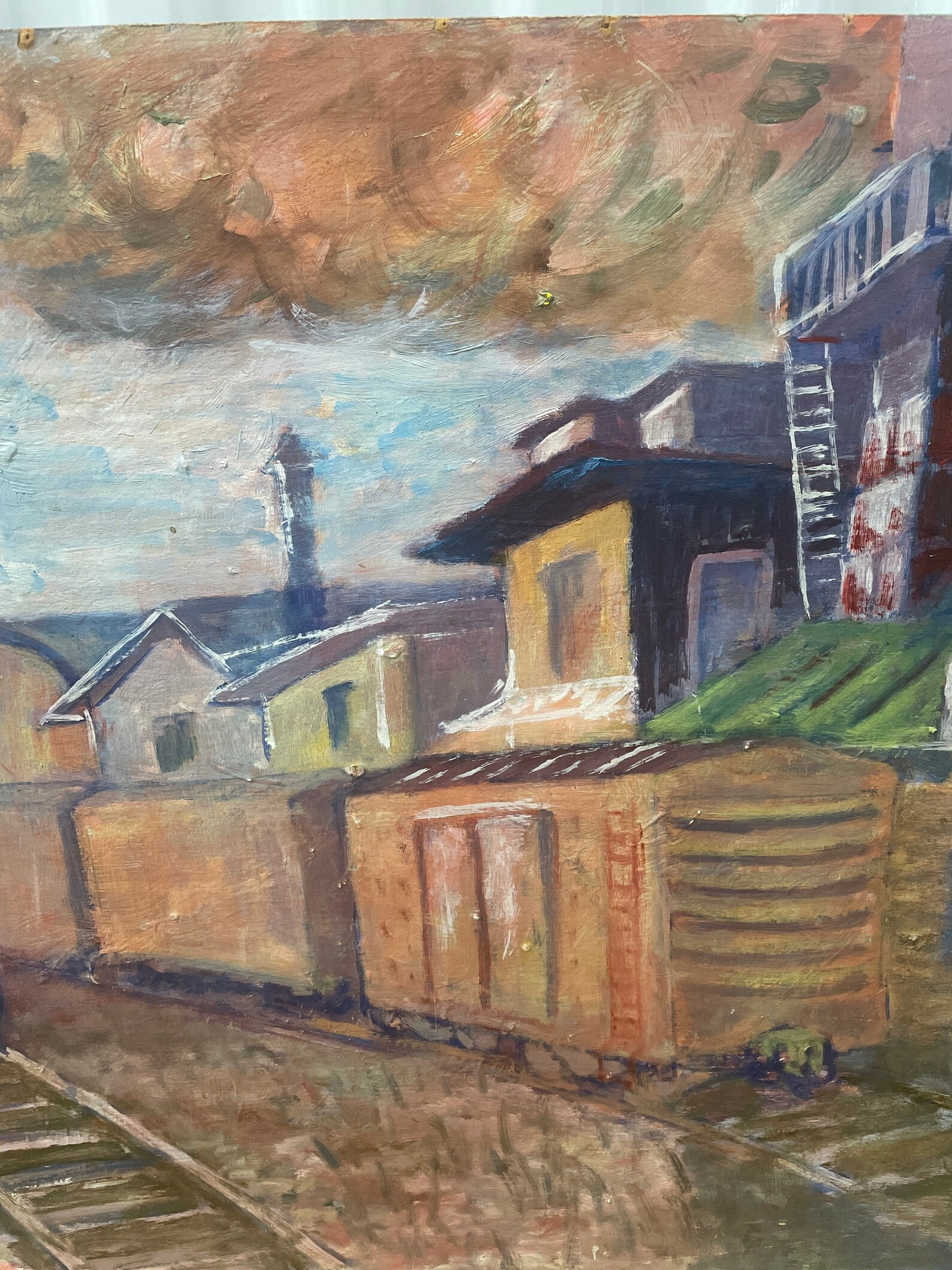 Theresa Ferber Bernstein Original Oil on Board Painting - Etsy