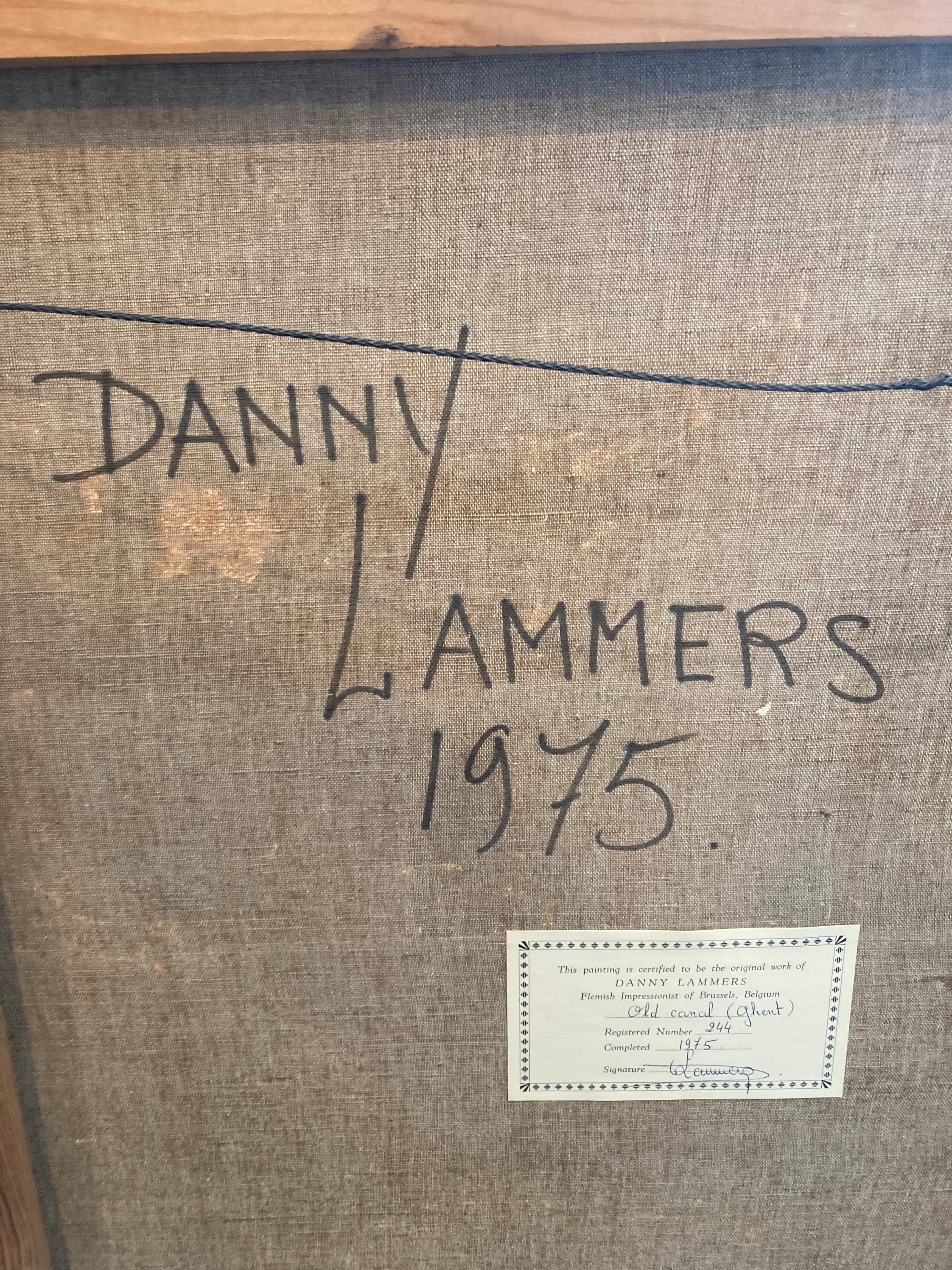 Danny Lammers Original Oil Painting “flemish School” on Canvas - Etsy