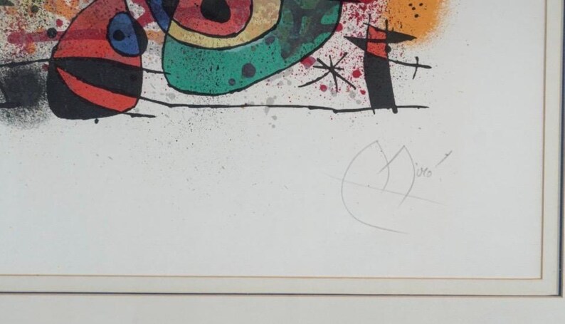 Joan Miró “ceramique From Ceramiques De Miro Et Artigas“ Lithograph HC ...