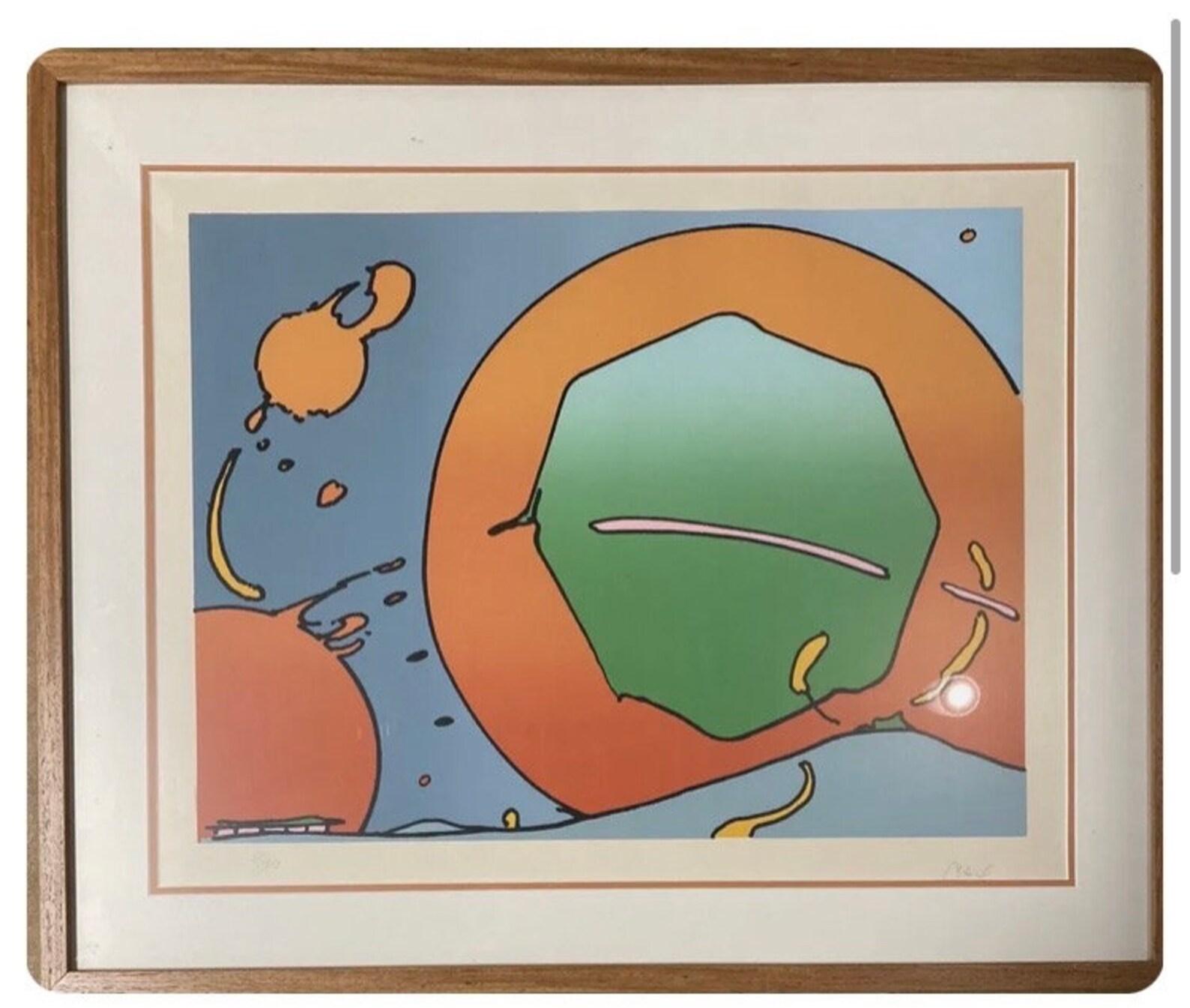 Peter Max Serigraph 1970s Era Signed and Numbered - Etsy