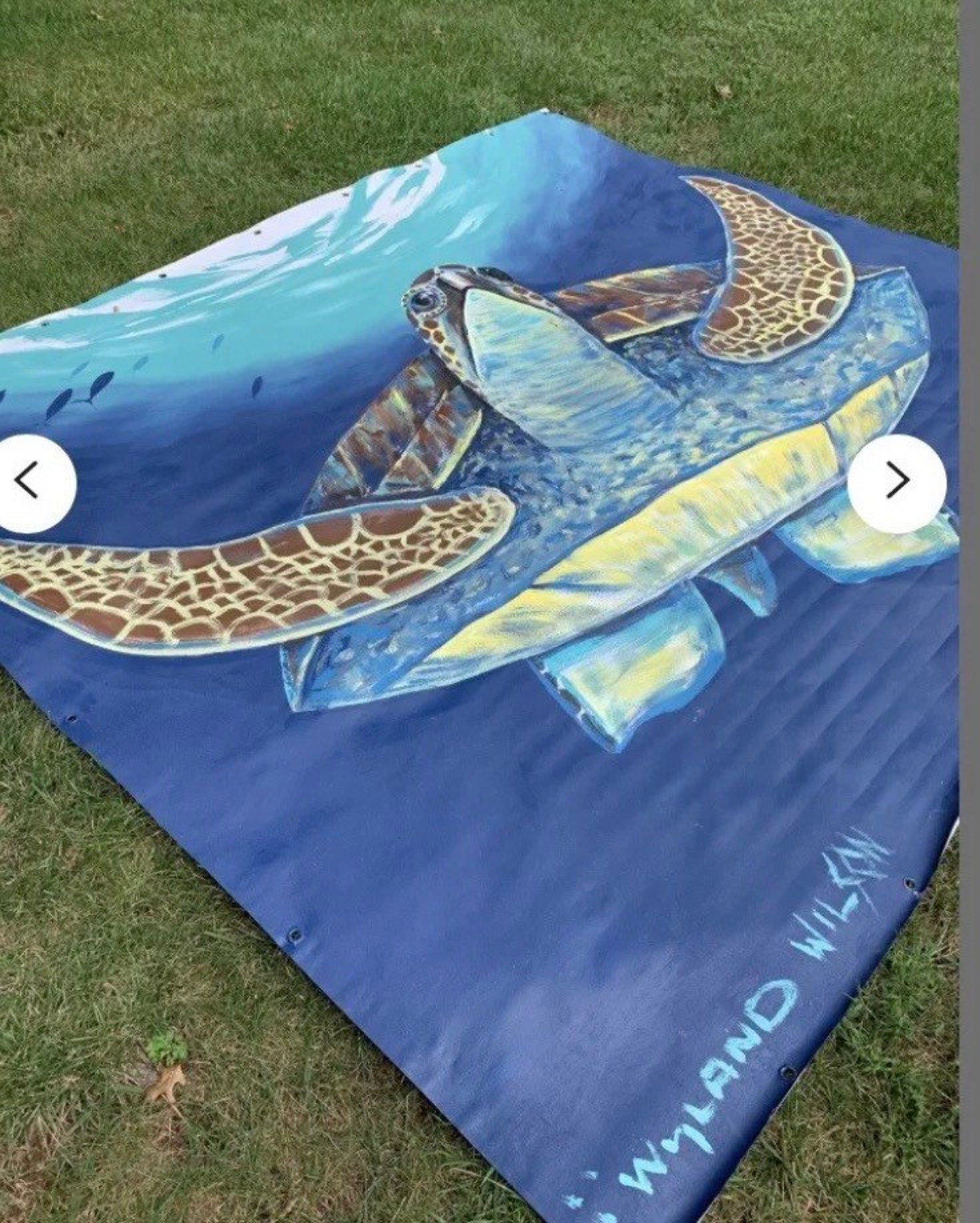 ORIGINAL Robert Wyland Largest Painting Turtle Retail 250k - Etsy