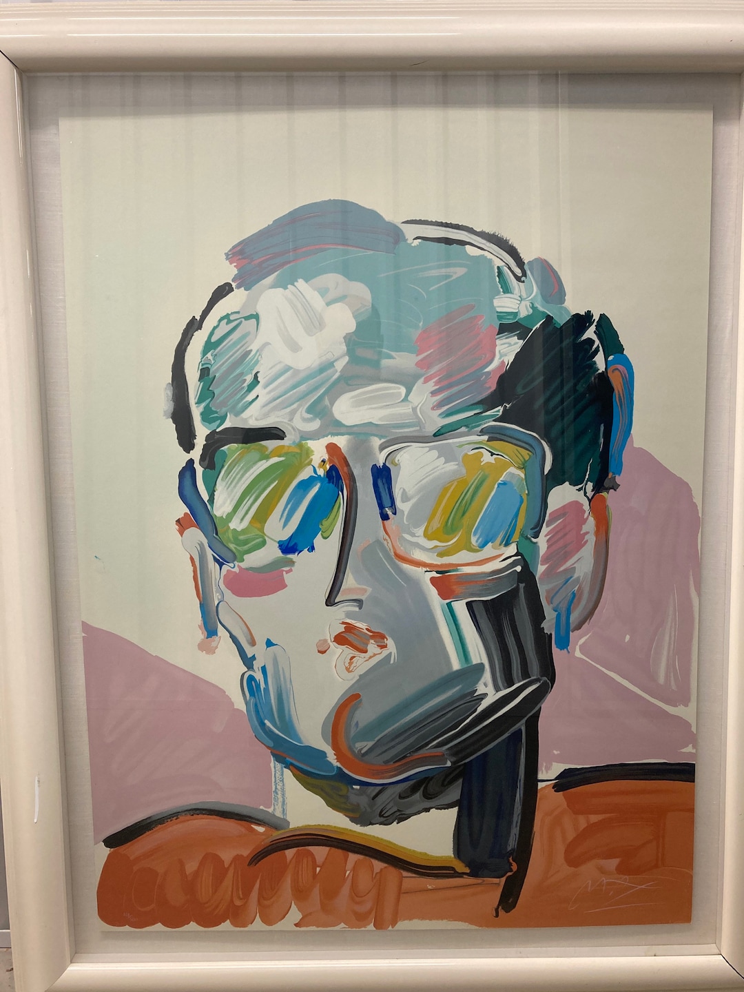 Peter Max Signed and Numbered Lithograph “ Neo Man” - Etsy