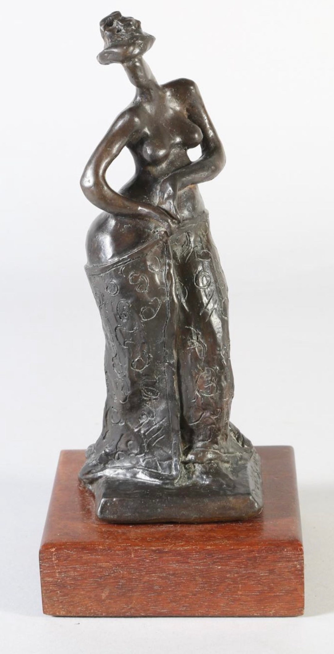 David A Spence Bronze Made in 1990 of a Woman - Etsy