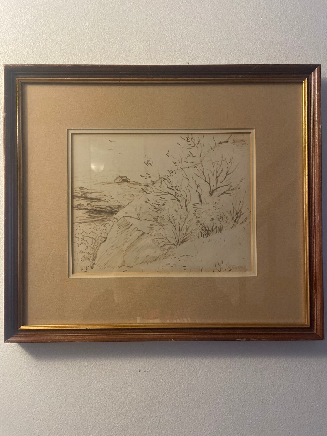 Henry M. Gasser Original Drawing on Paper - Etsy