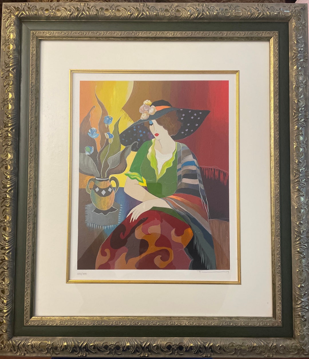 Itzchak Tarkay Serigraph “veronica” Signed and Numbered - Etsy