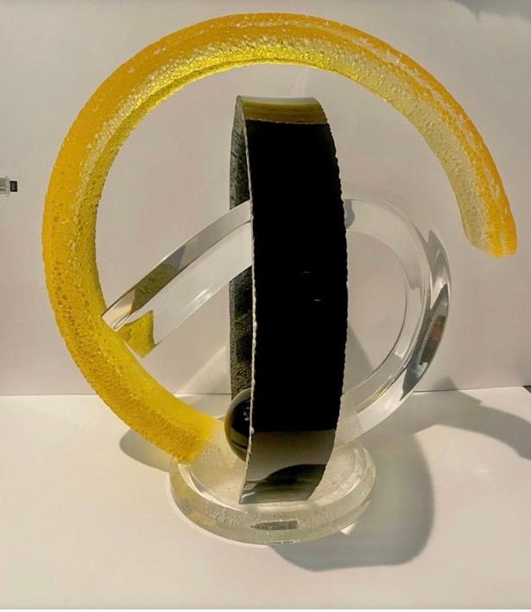 Shlomi Haziza “abstract Sculpture” Plexiglass Sculpture Signed - Etsy