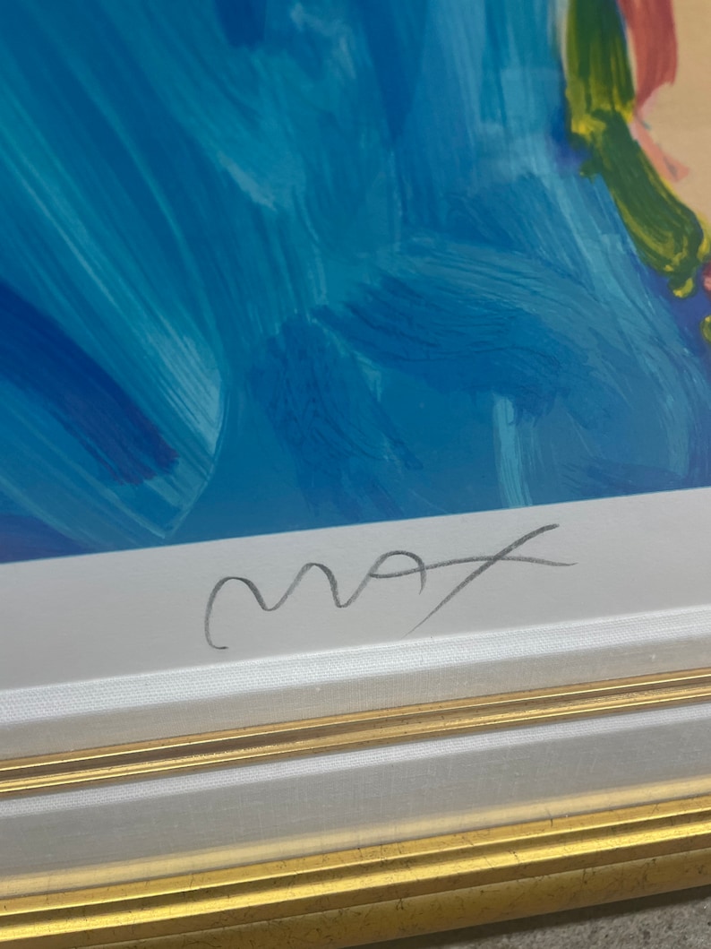 Peter Max Lithograph Signed and Numbered “statue of Liberty 2014” - Etsy