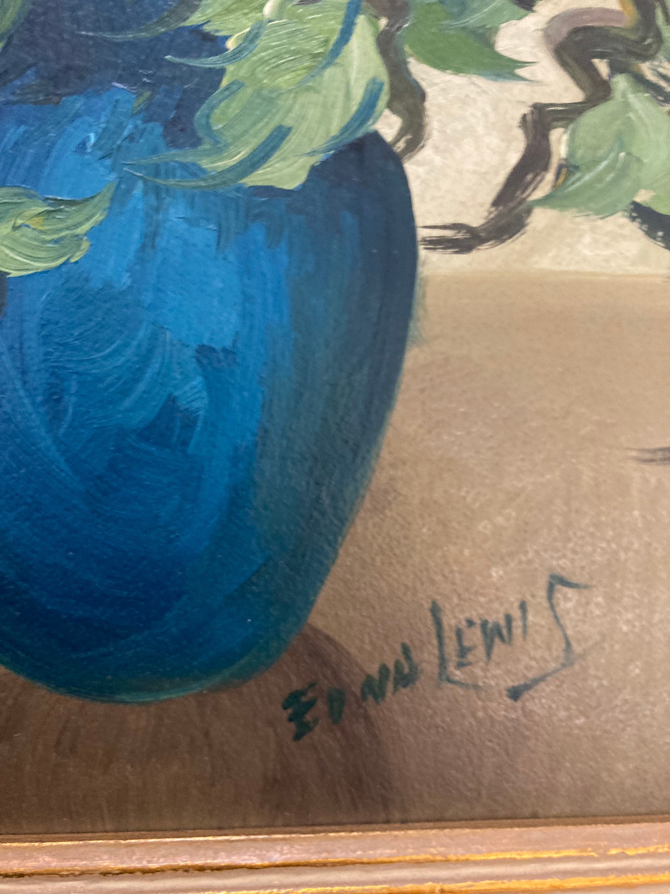Edna Lewis (american 1891-1982), Still Life , Oil Ion Board - Etsy