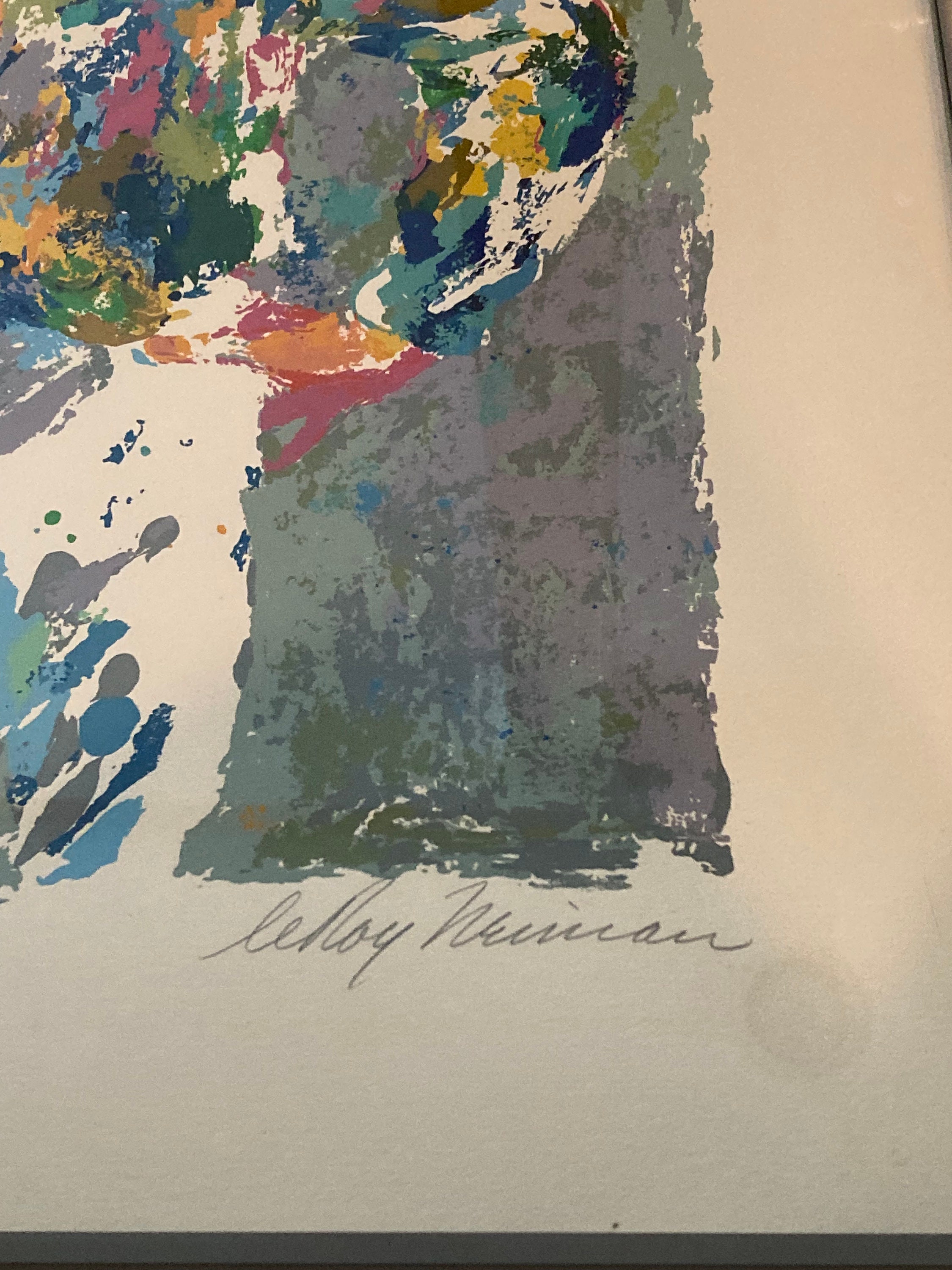 Leroy Neiman Original Serigraph “jockey” Signed and Numbered - Etsy