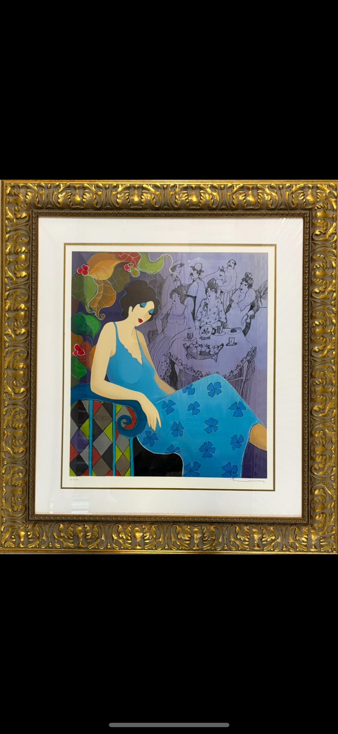 Itzchak Tarkay Serigraph Signed and Numbered “what Might Have Been” - Etsy