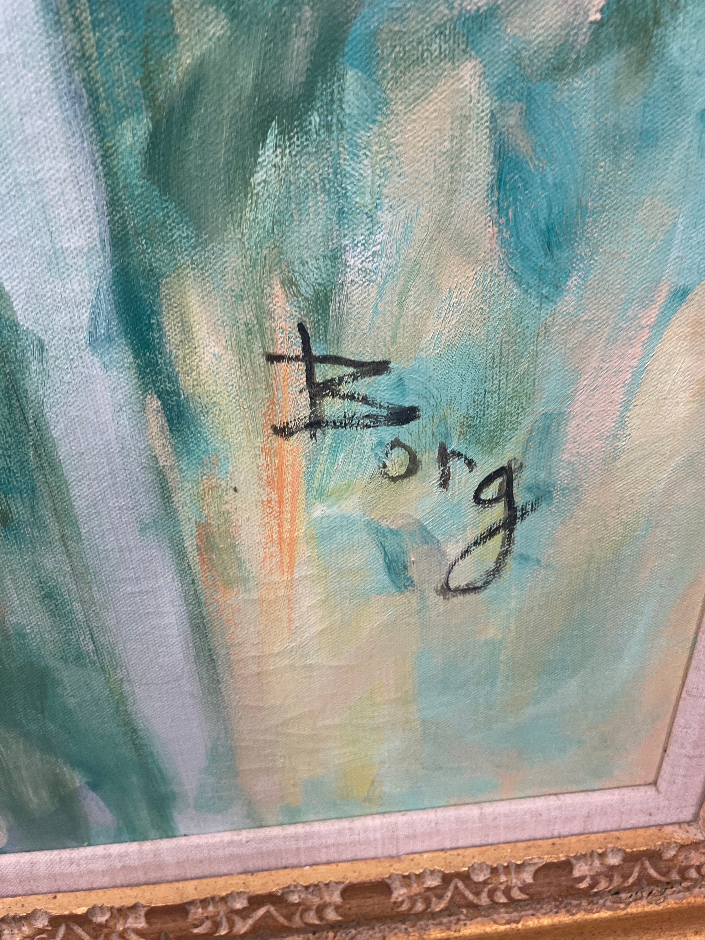 Irene Borg Original Oil Painting on Canvas Large - Etsy