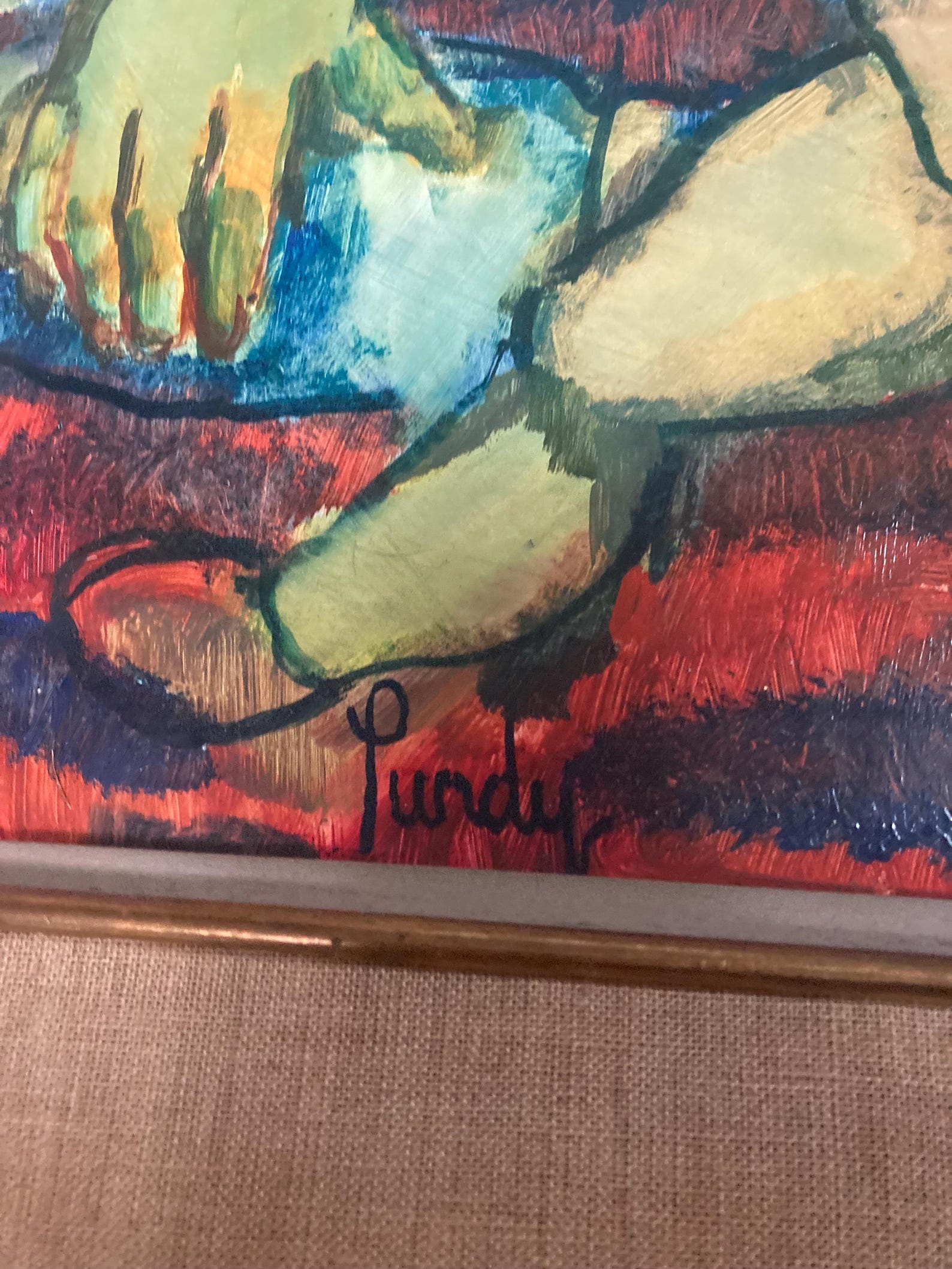 Donald Purdy Original Oil Painting on Board Unique - Etsy