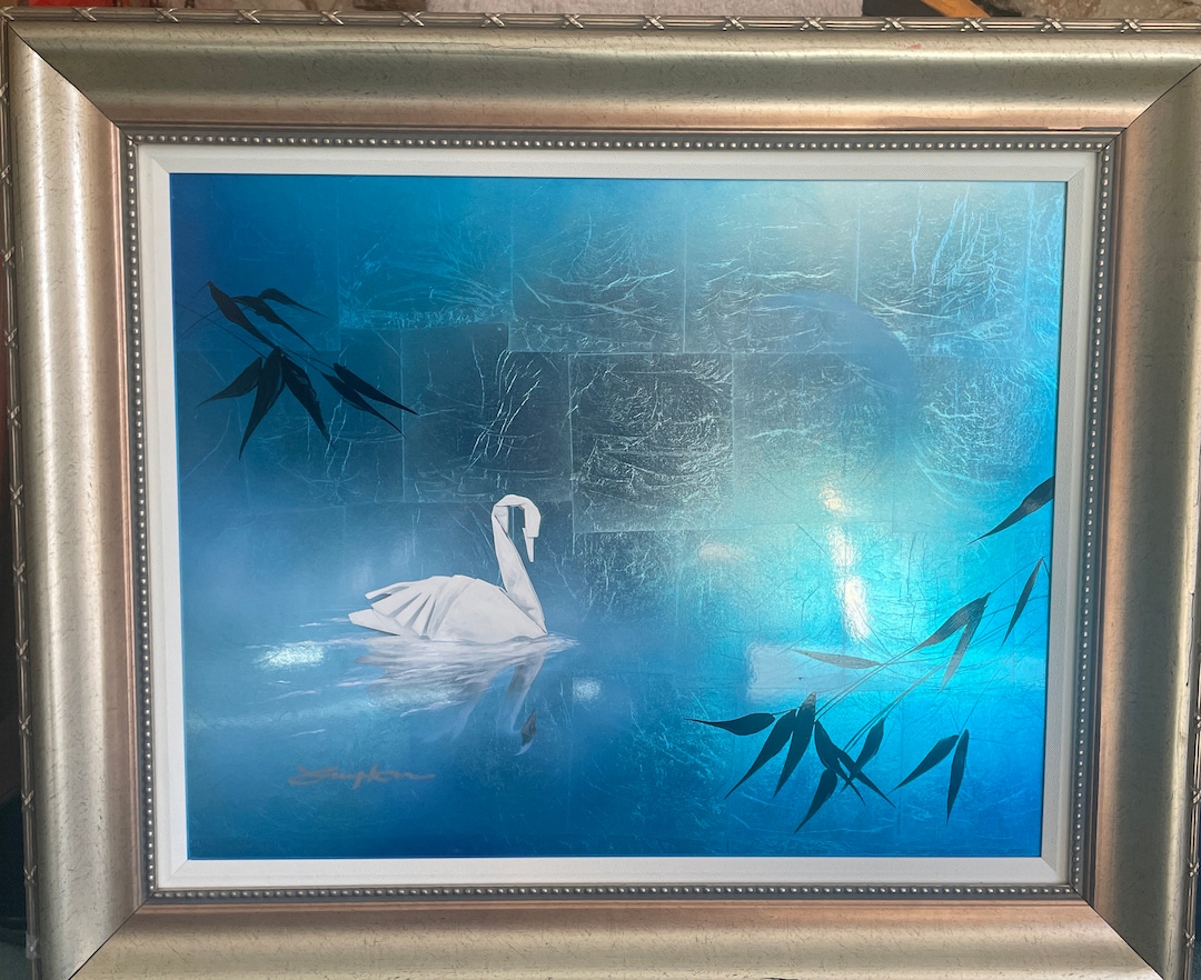 Patrick Guyton Original Painting on Metal paper Dreams - Etsy