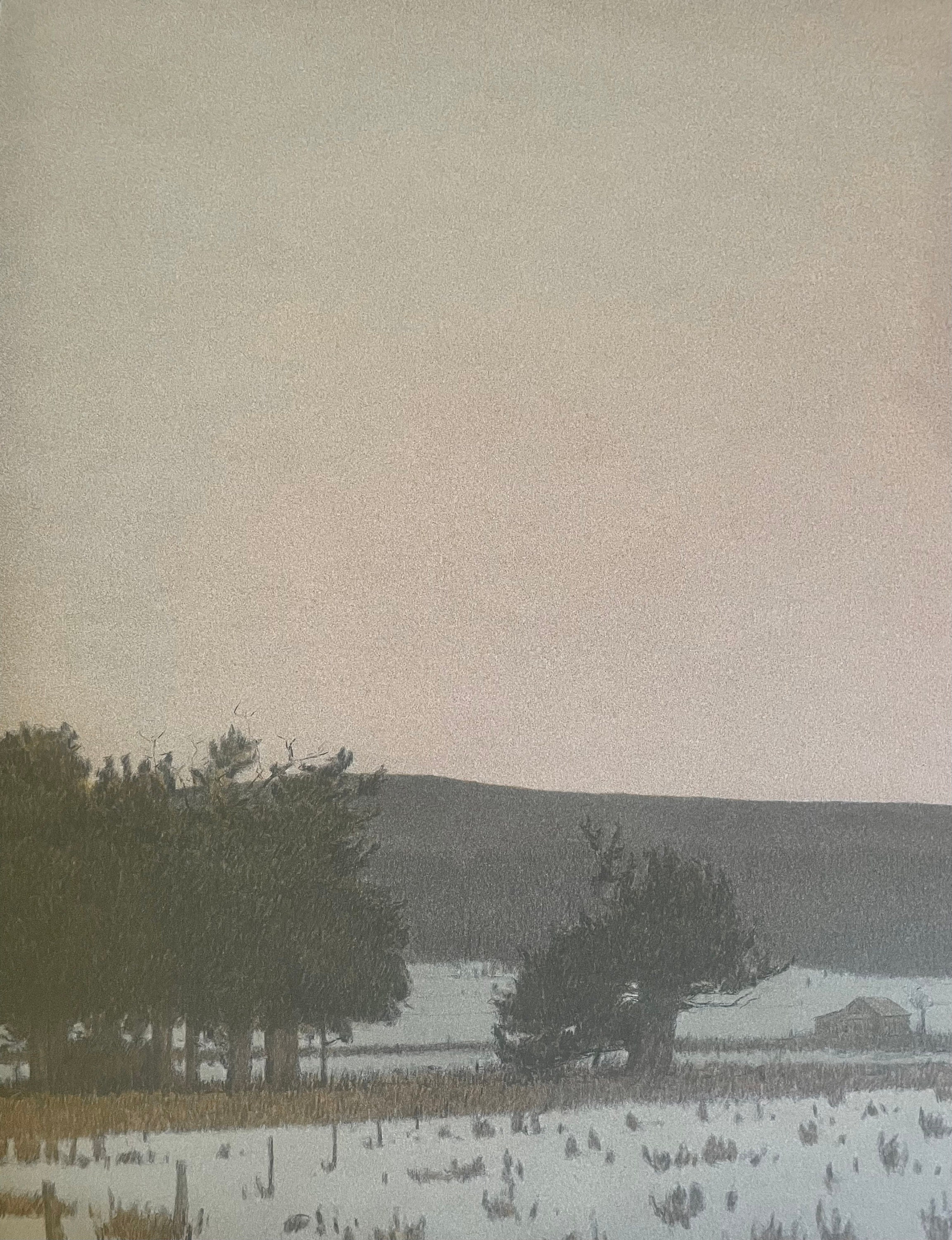 Russell Chatham Winter Dawn at South Park - Etsy