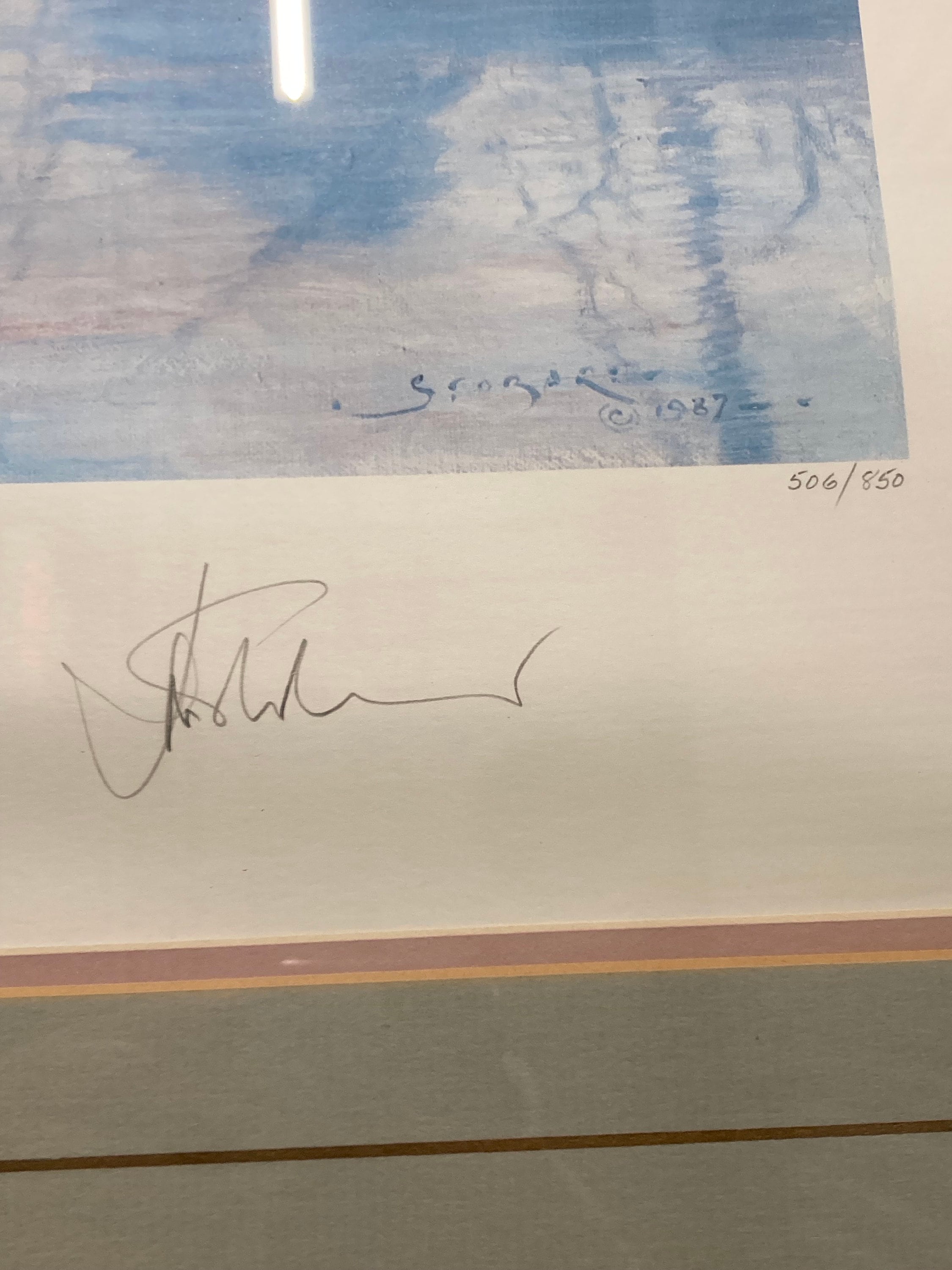 John Stobart Limited Edition Lithograph “sunrise Over Nantucket in 1835 ...
