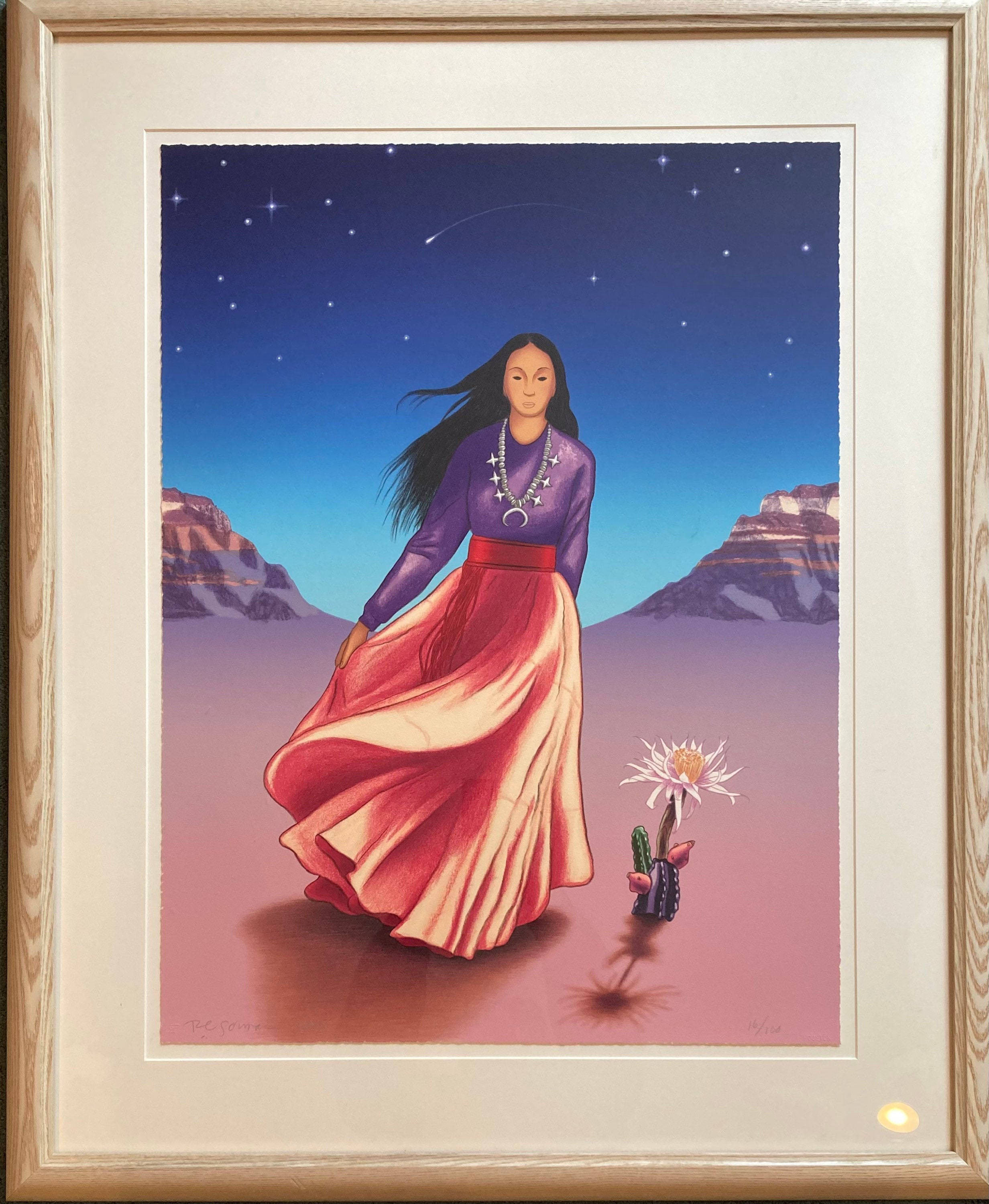 R.C Gorman Signed and Numbered Lithograph “mystique” - Etsy