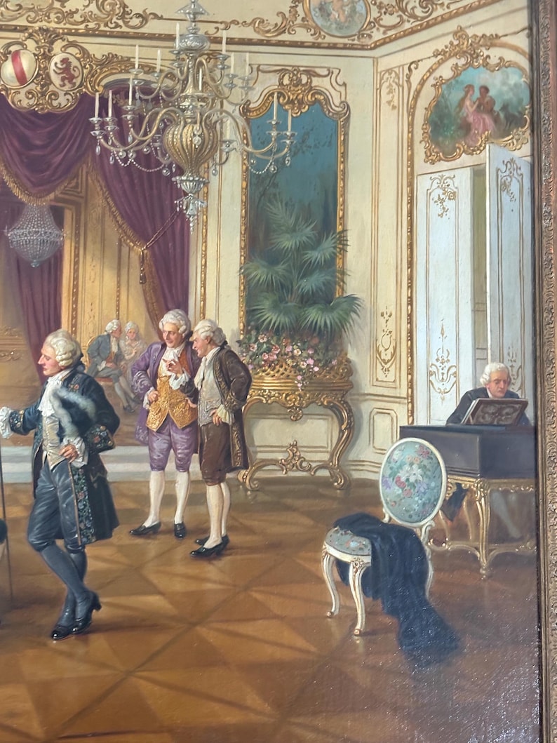 Pierre Delage Original Oil Painting on Canvas “local News” - Etsy