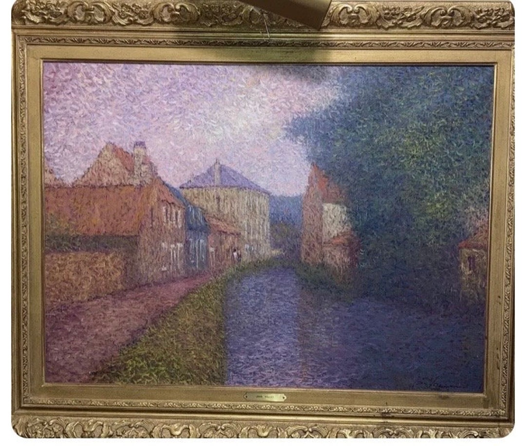 Large Orig JEAN VOLLET French Impressionist Oil Painting - Etsy